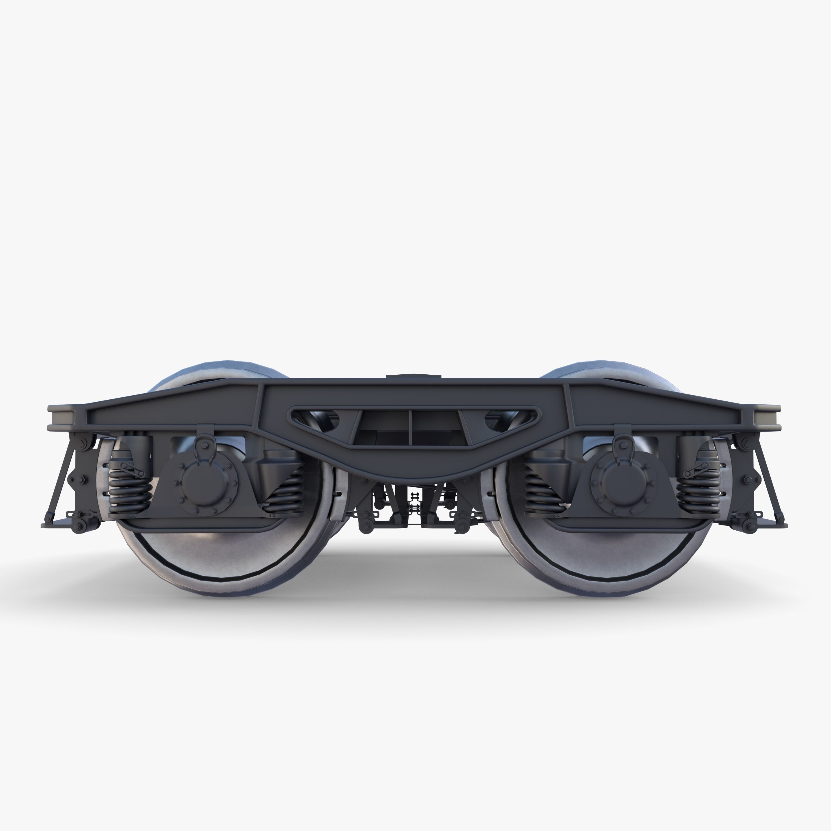 Train car bogie v1 3D model | CGTrader