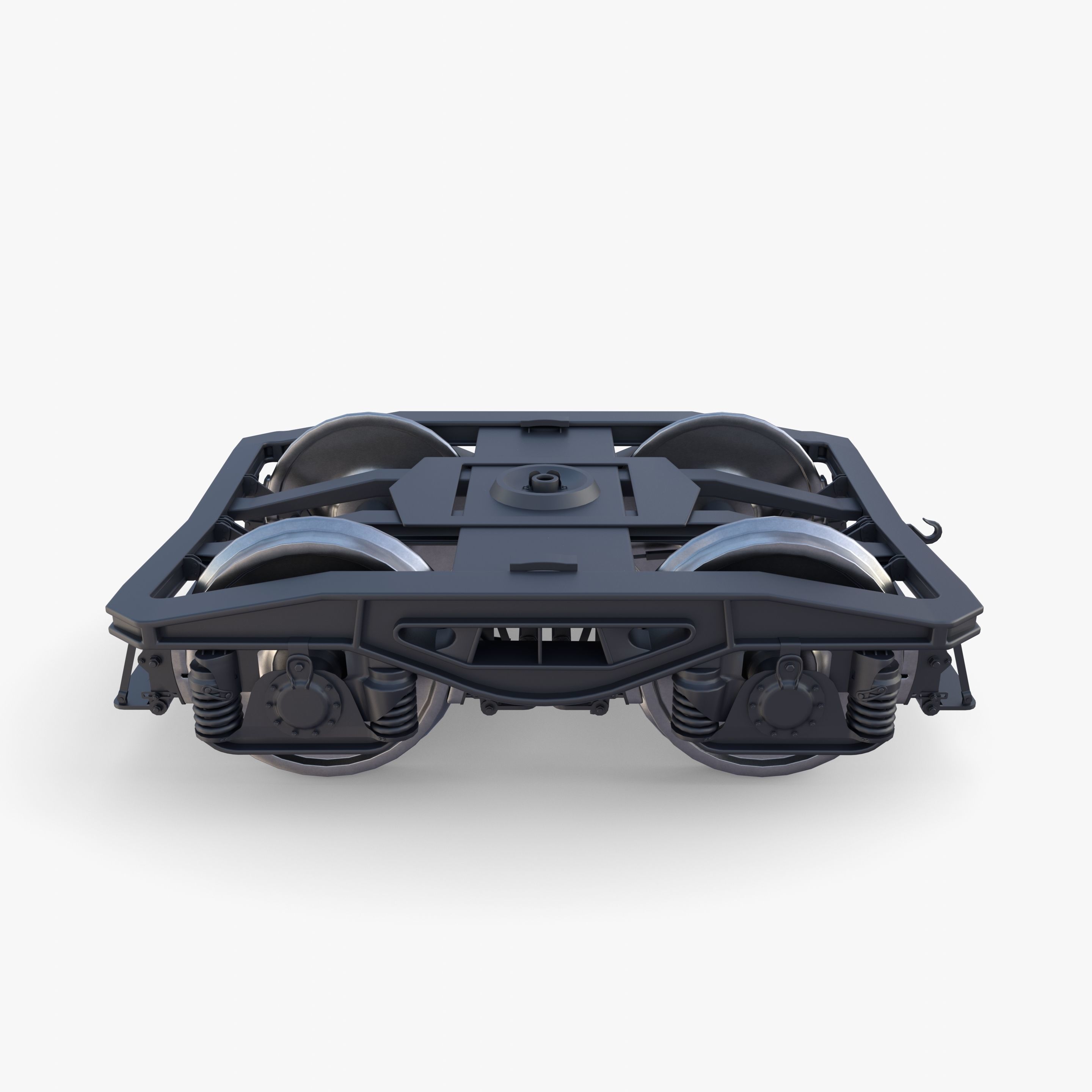 Train car bogie v1 3D model | CGTrader