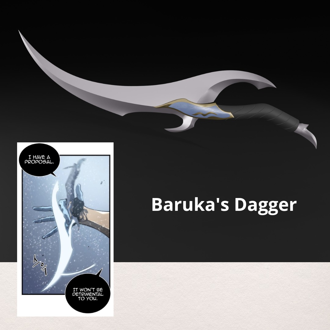 Baruka Dagger Solo Leveling 3D model 3D printable | CGTrader