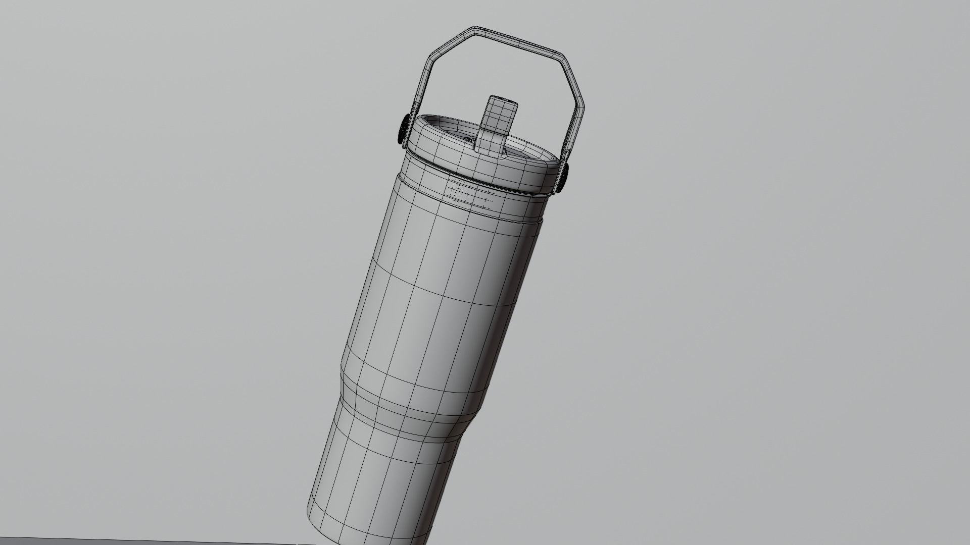 Stanley Quencher Tumbler Low-poly 3D model animated | CGTrader