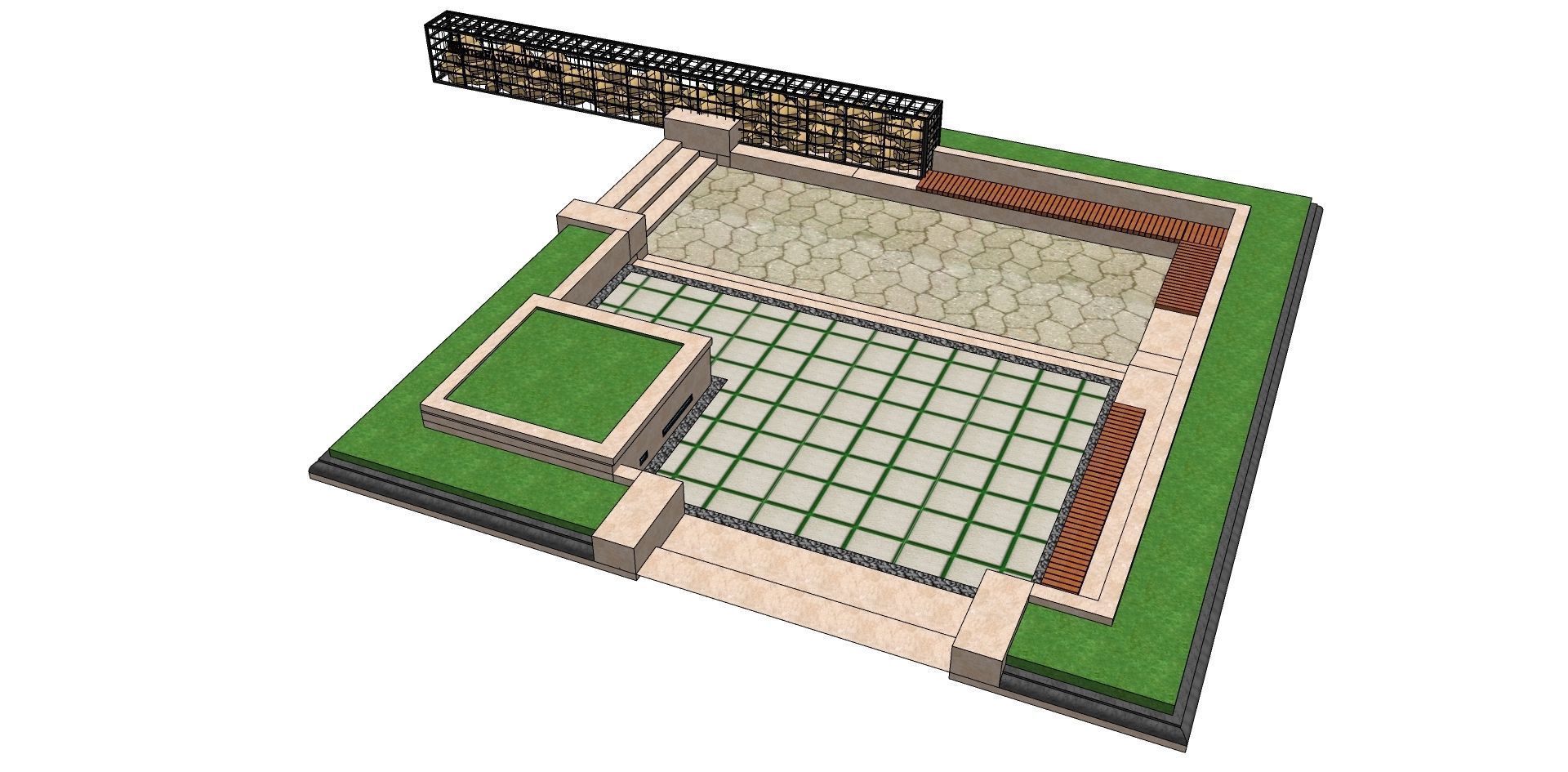 roof top sketchup 3d model 3D model | CGTrader