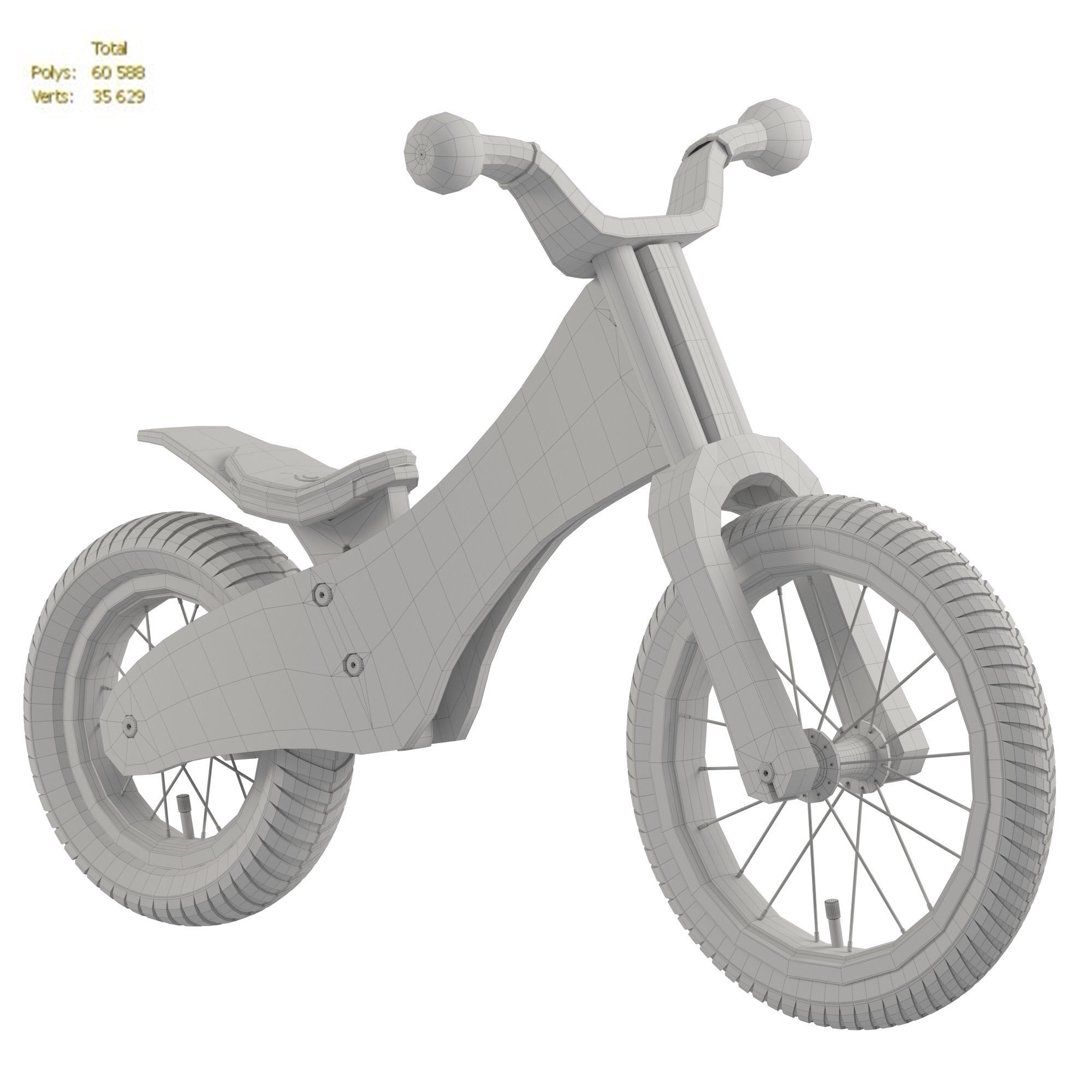 Early Rider Classic 3D model | CGTrader