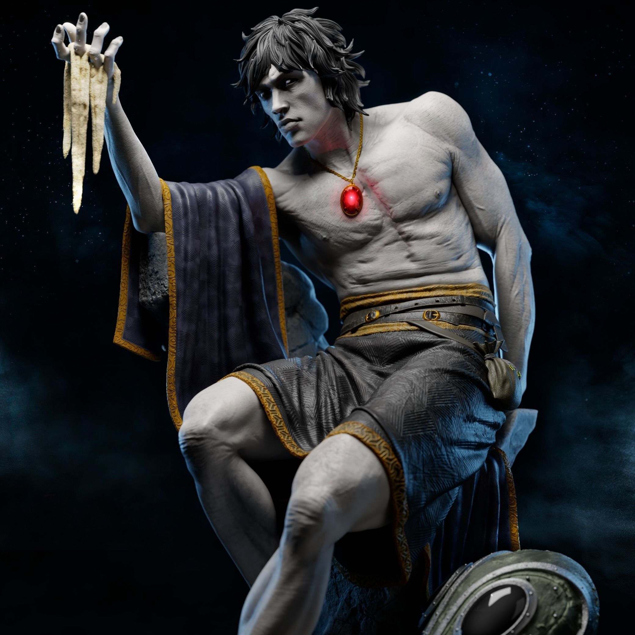 Sandman statue 3D model 3D printable | CGTrader