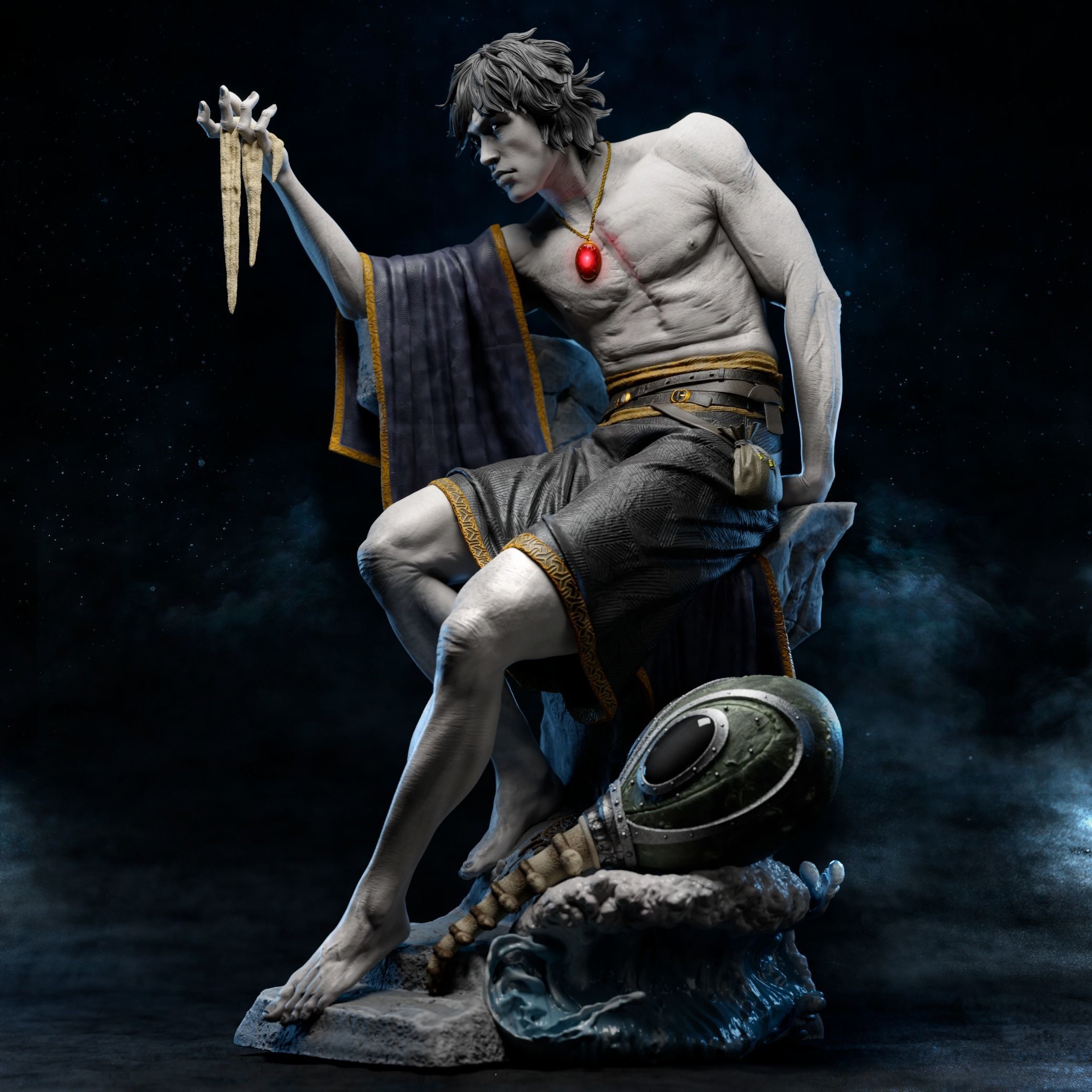 Sandman statue 3D model 3D printable | CGTrader