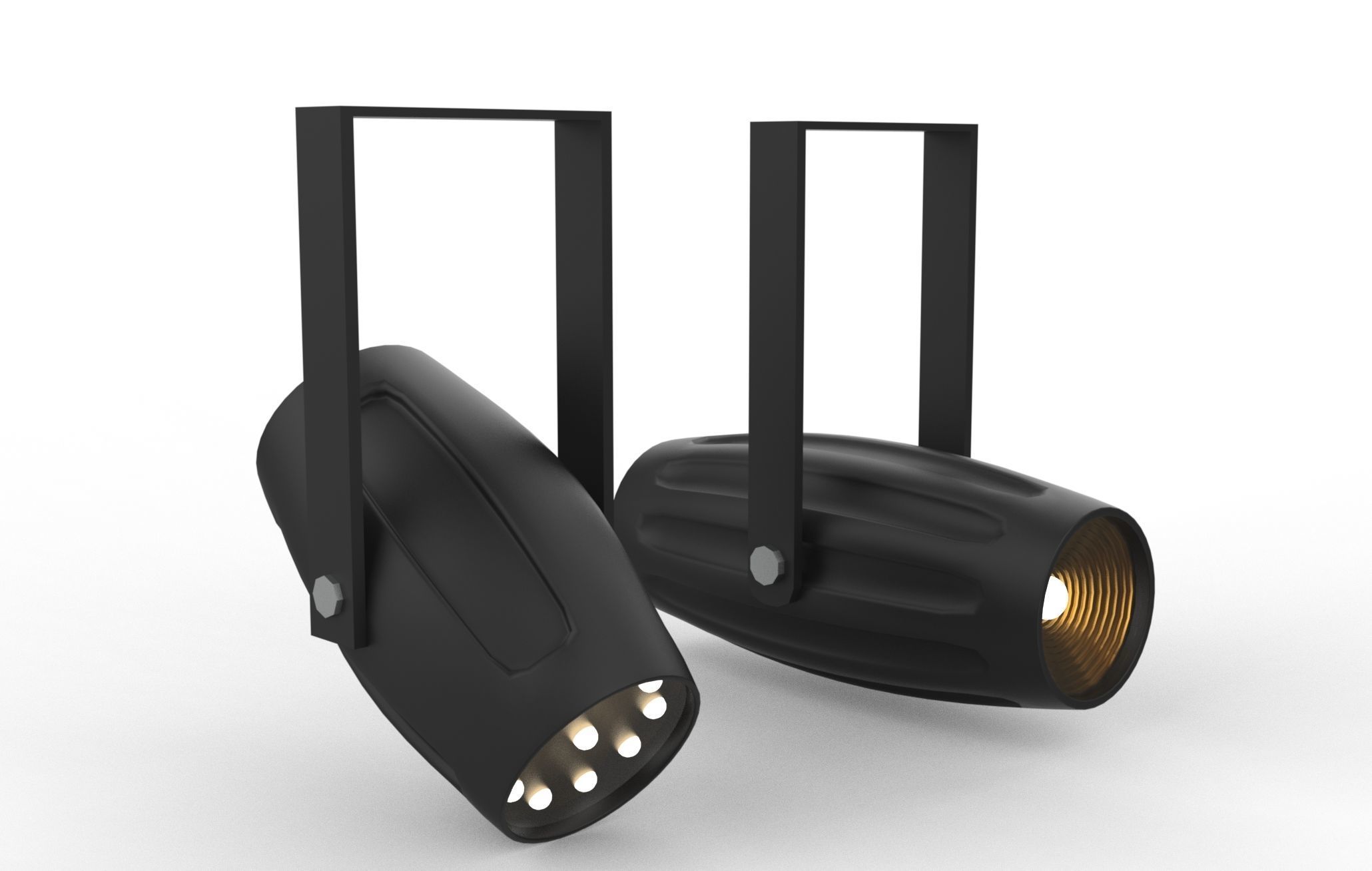 Spot Light 3D model animated | CGTrader