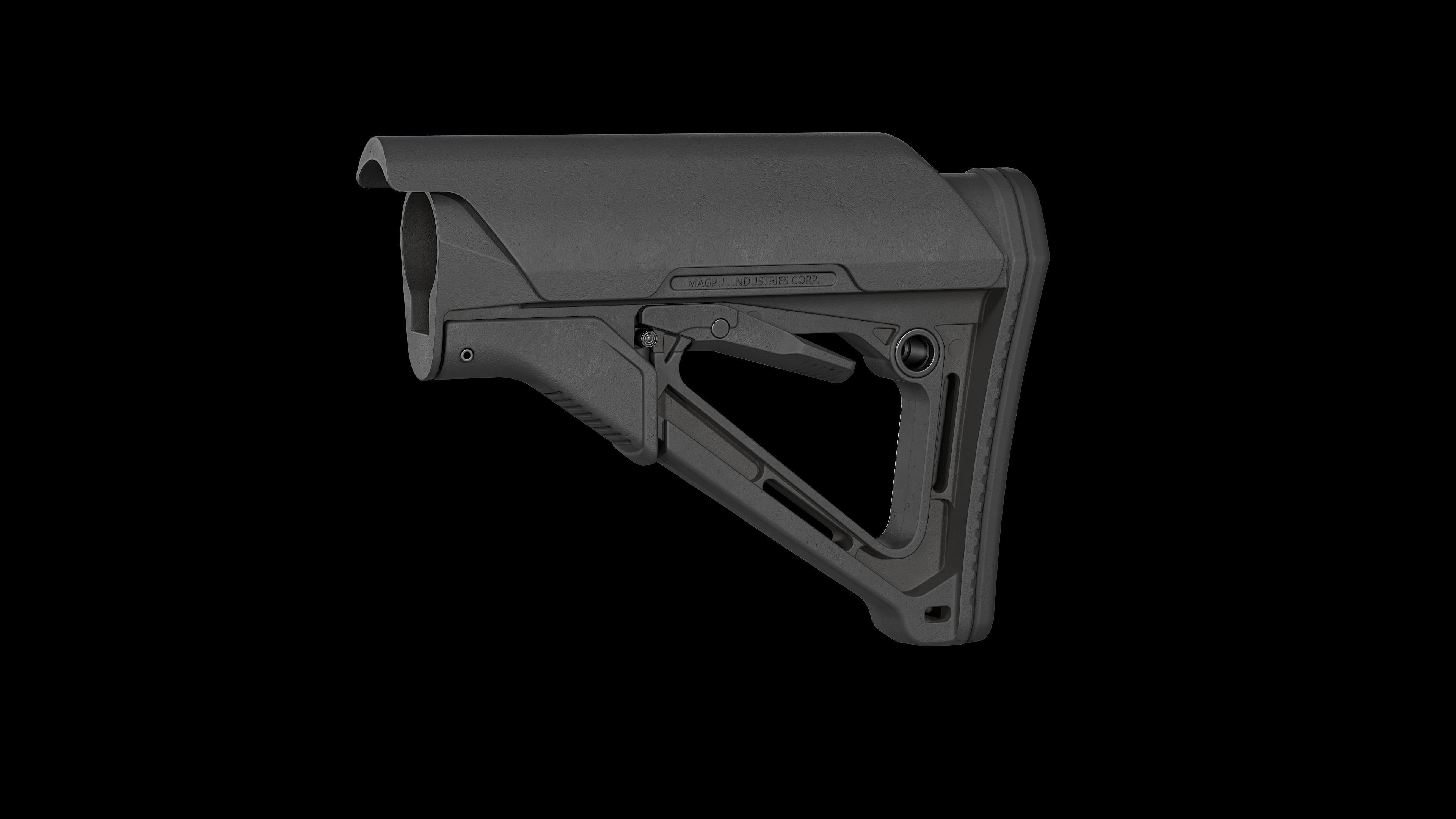 3D model Magpul CTR Carbine Stock VR / AR / low-poly | CGTrader