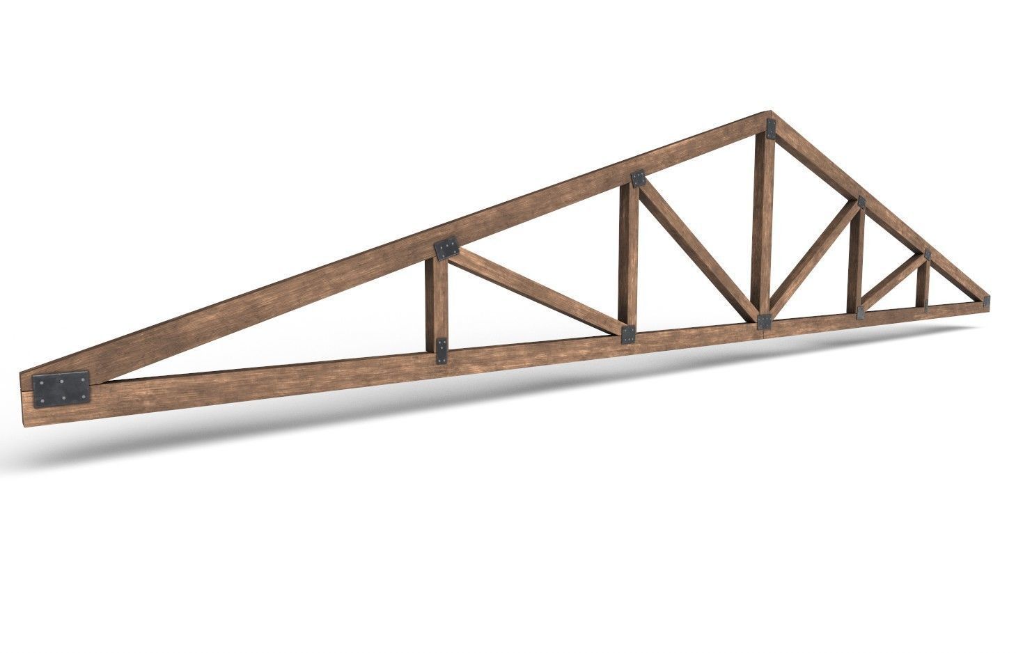 3D model Wooden Trusses M07 VR / AR / low-poly | CGTrader