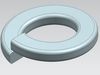 Split lock washer for M8 screw 3D model 3D printable | CGTrader