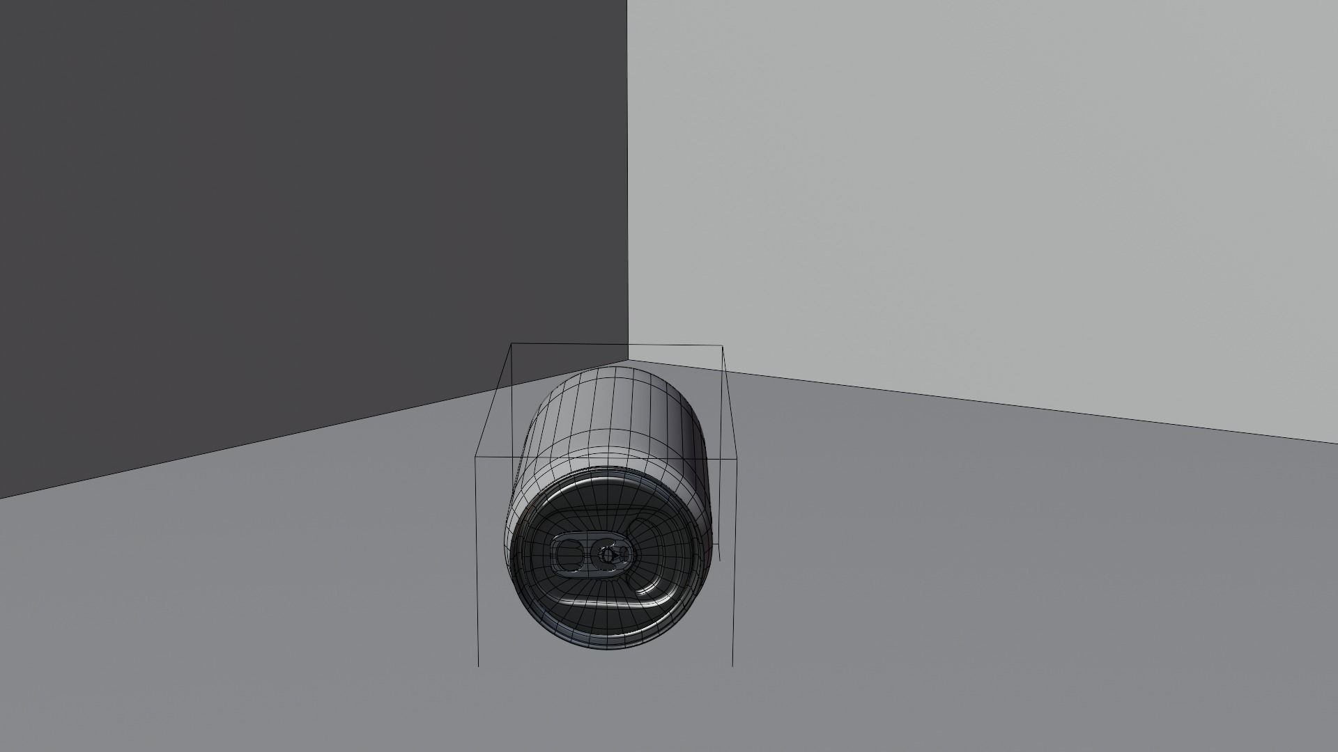 Soda can clean topologies free 3D model animated | CGTrader