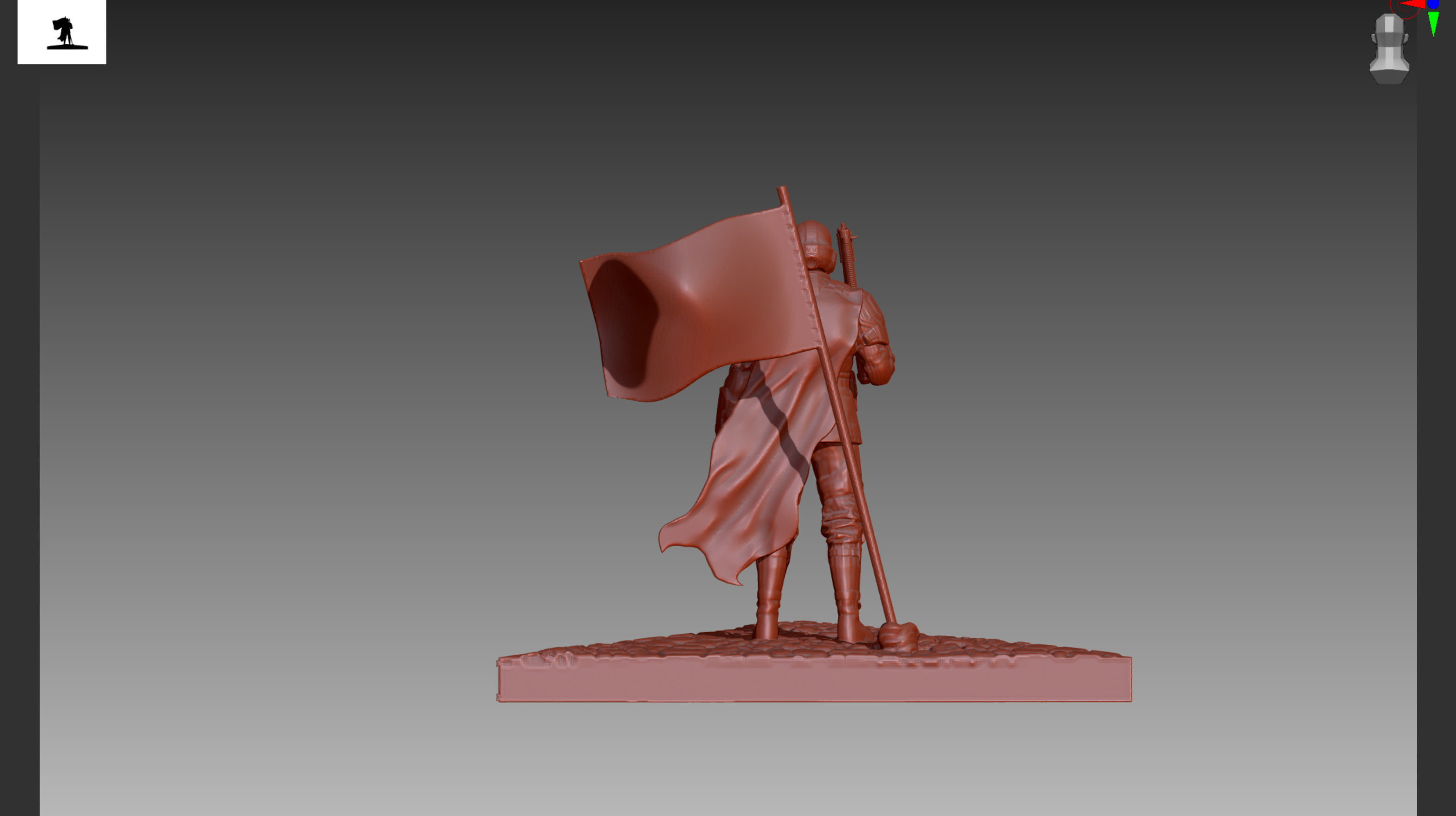 Helldivers 2 place captured OBJ and STL 3D model 3D printable | CGTrader