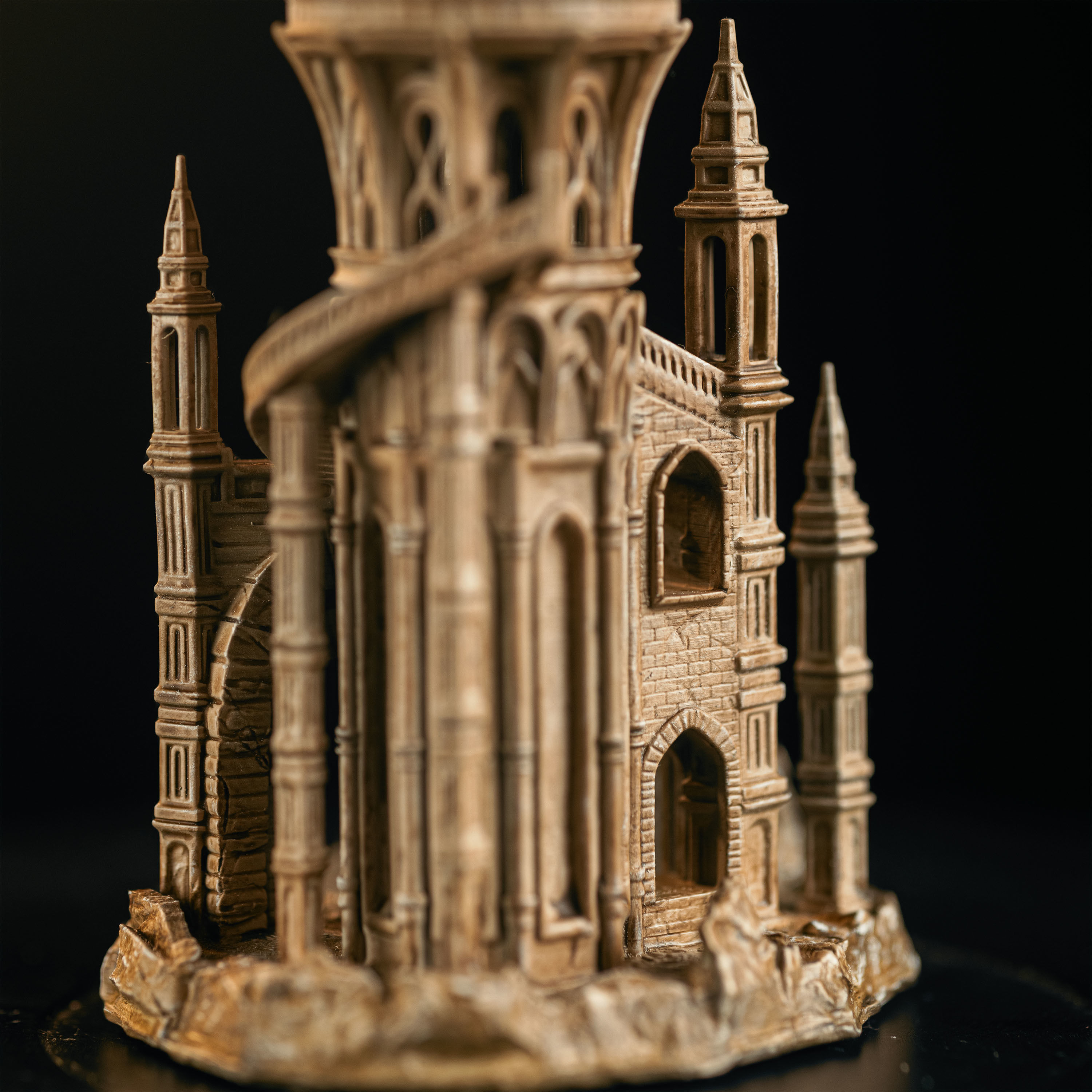 ELVEN DREAM CASTLE - LOTR-INSPIRED FANTASY TOWER 3D model 3D printable ...