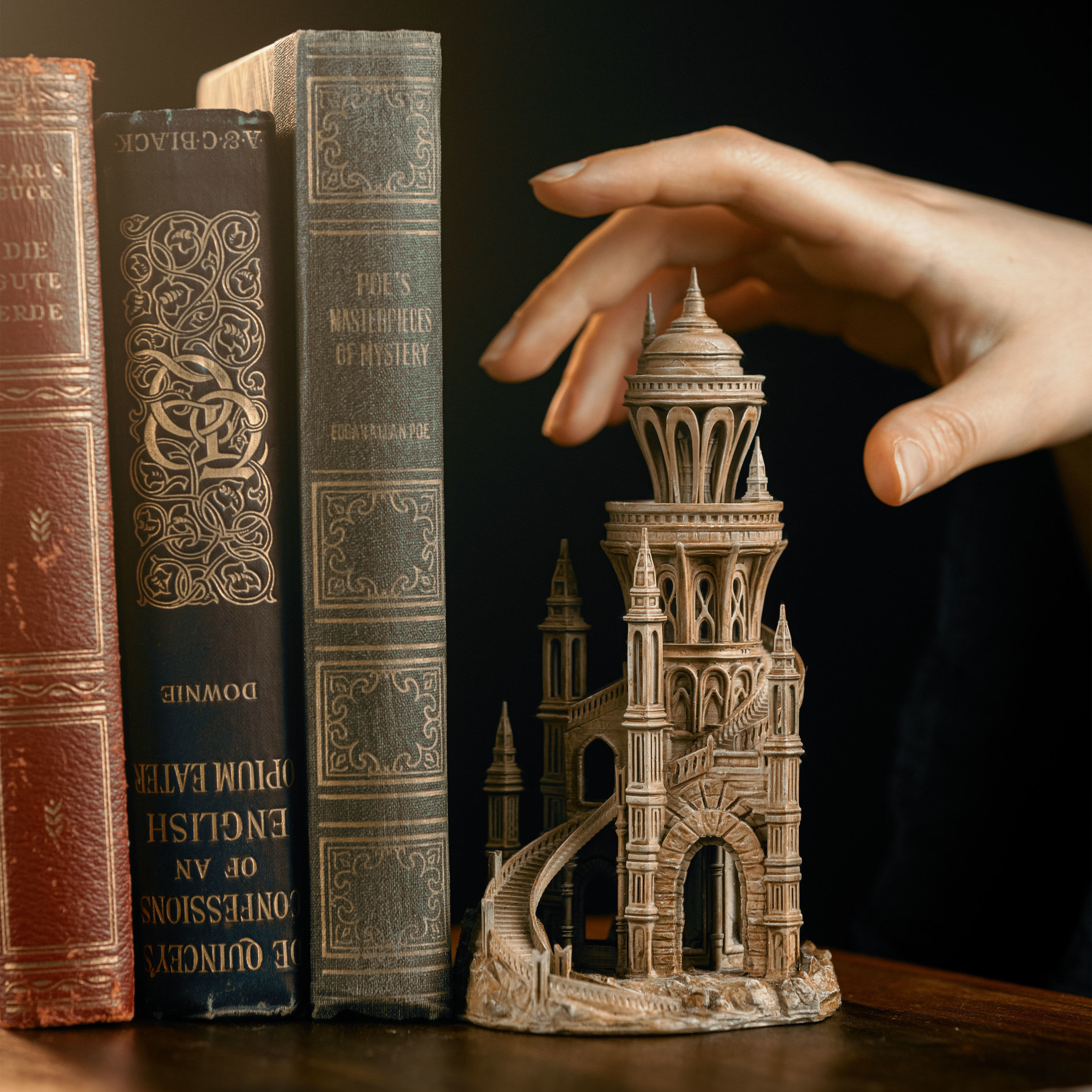 ELVEN DREAM CASTLE - LOTR-INSPIRED FANTASY TOWER 3D model 3D printable ...