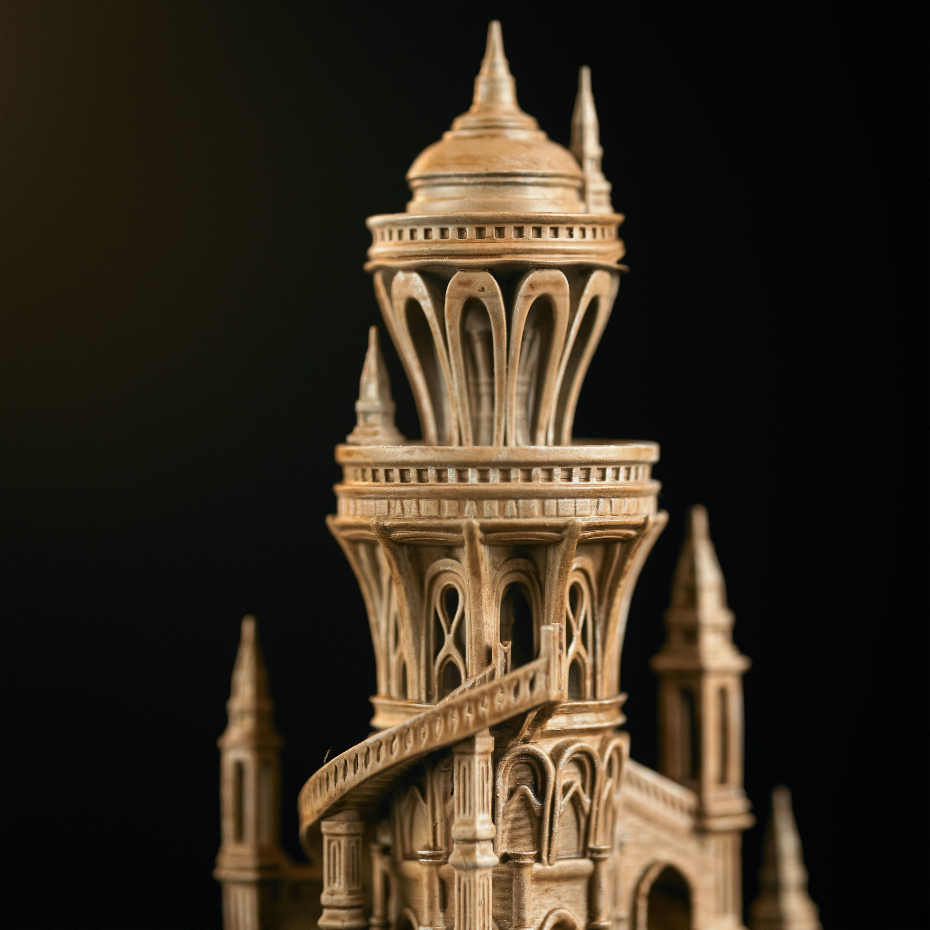 ELVEN DREAM CASTLE - LOTR-INSPIRED FANTASY TOWER 3D model 3D printable ...