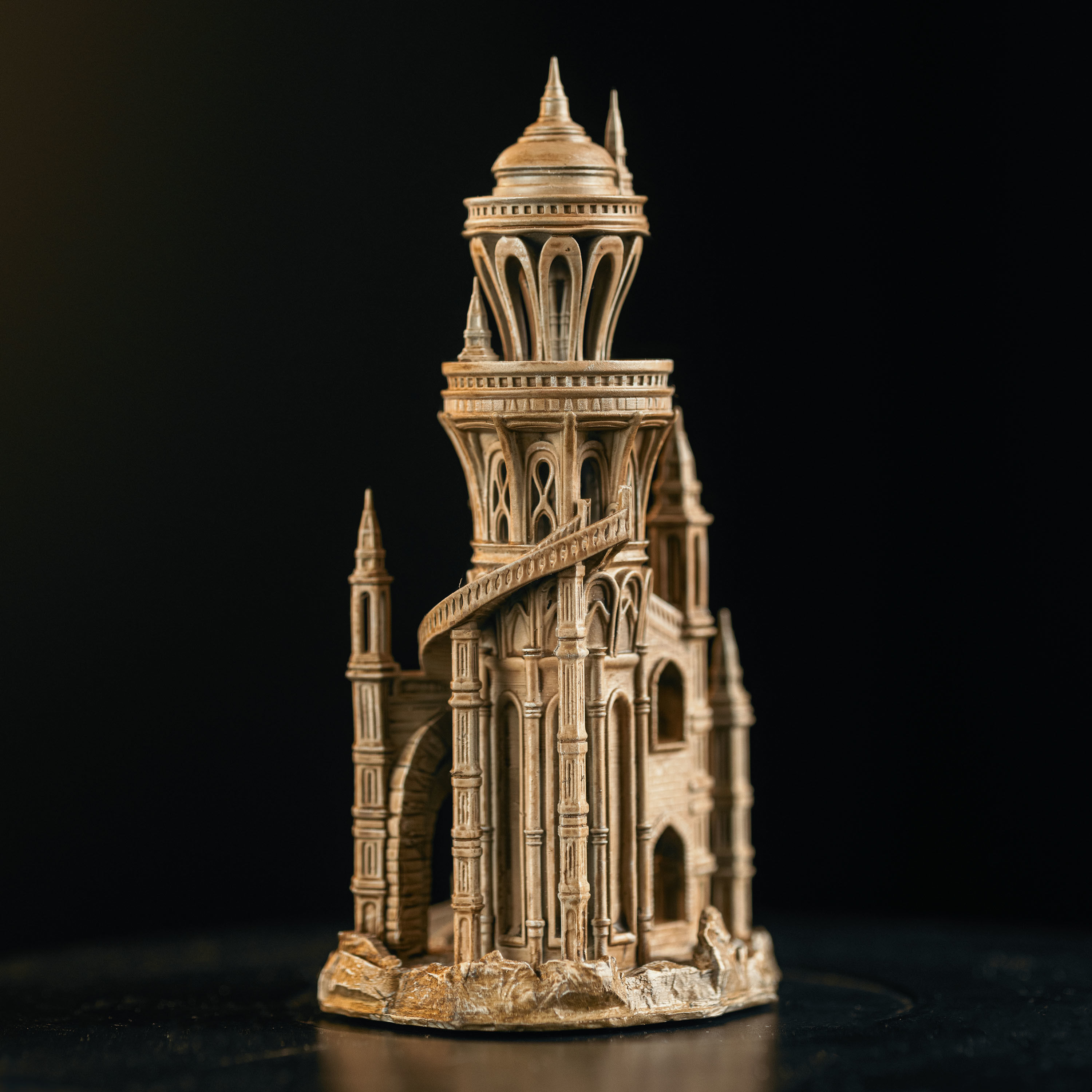 ELVEN DREAM CASTLE - LOTR-INSPIRED FANTASY TOWER 3D model 3D printable ...