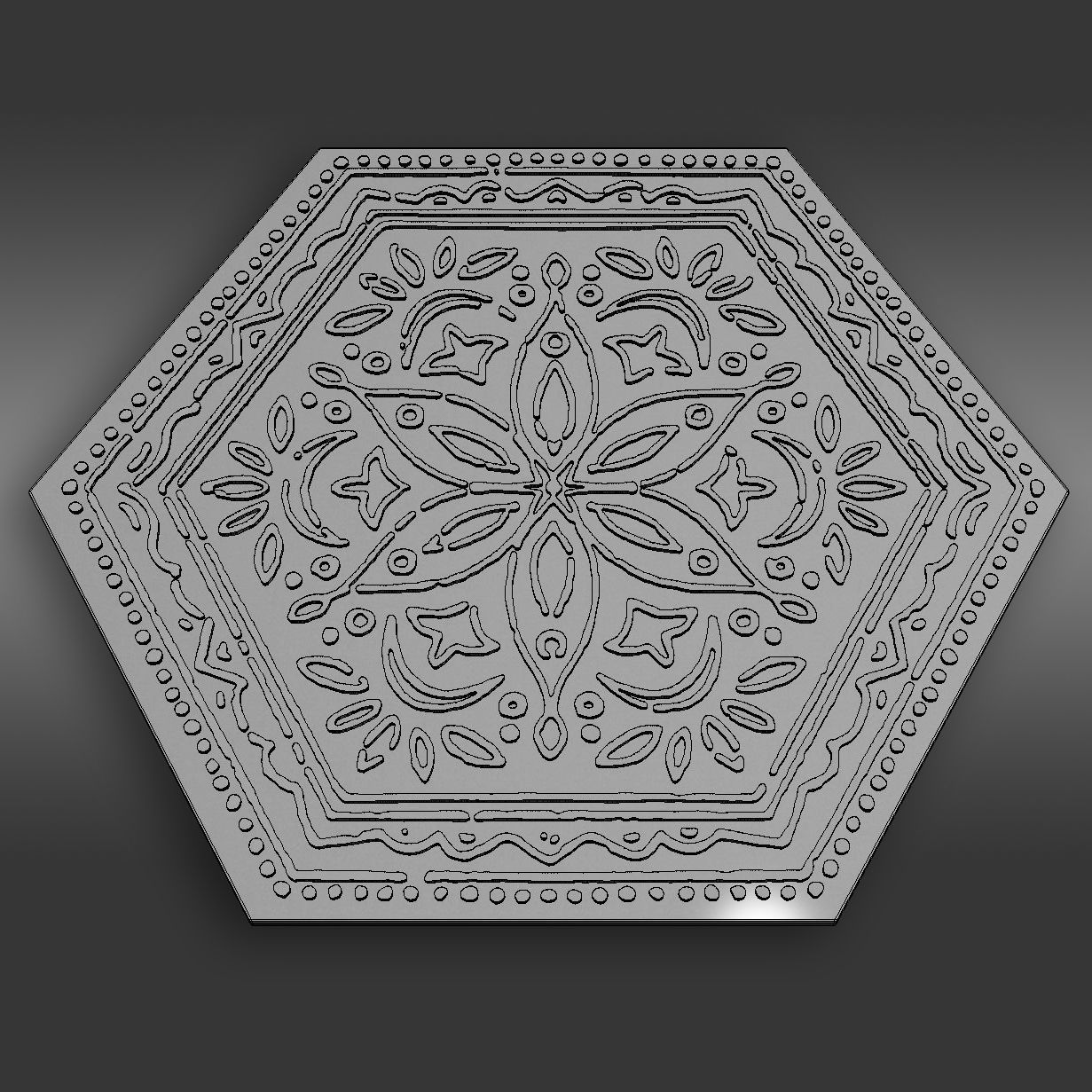 Decorative element 3D model | CGTrader