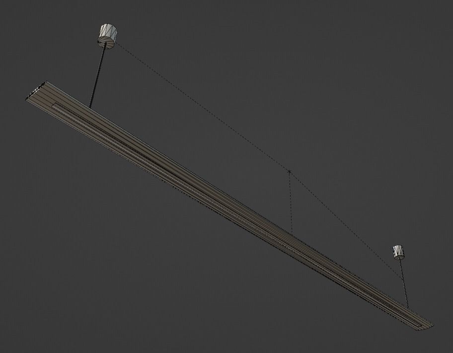 Hanging Light free VR / AR / low-poly 3D model | CGTrader