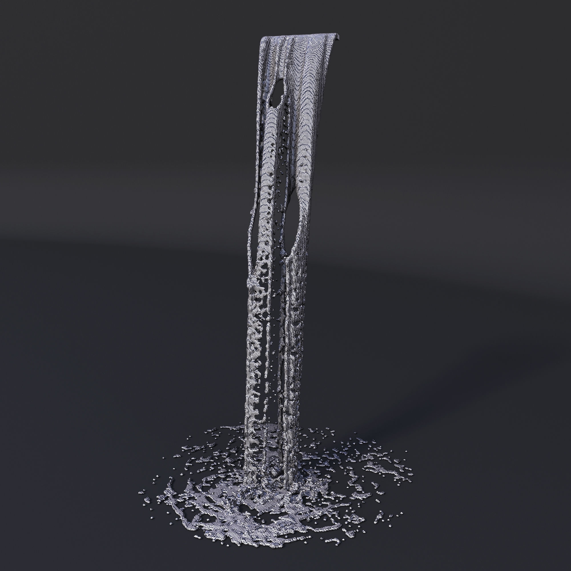 Animated Waterfalls 3D model animated | CGTrader