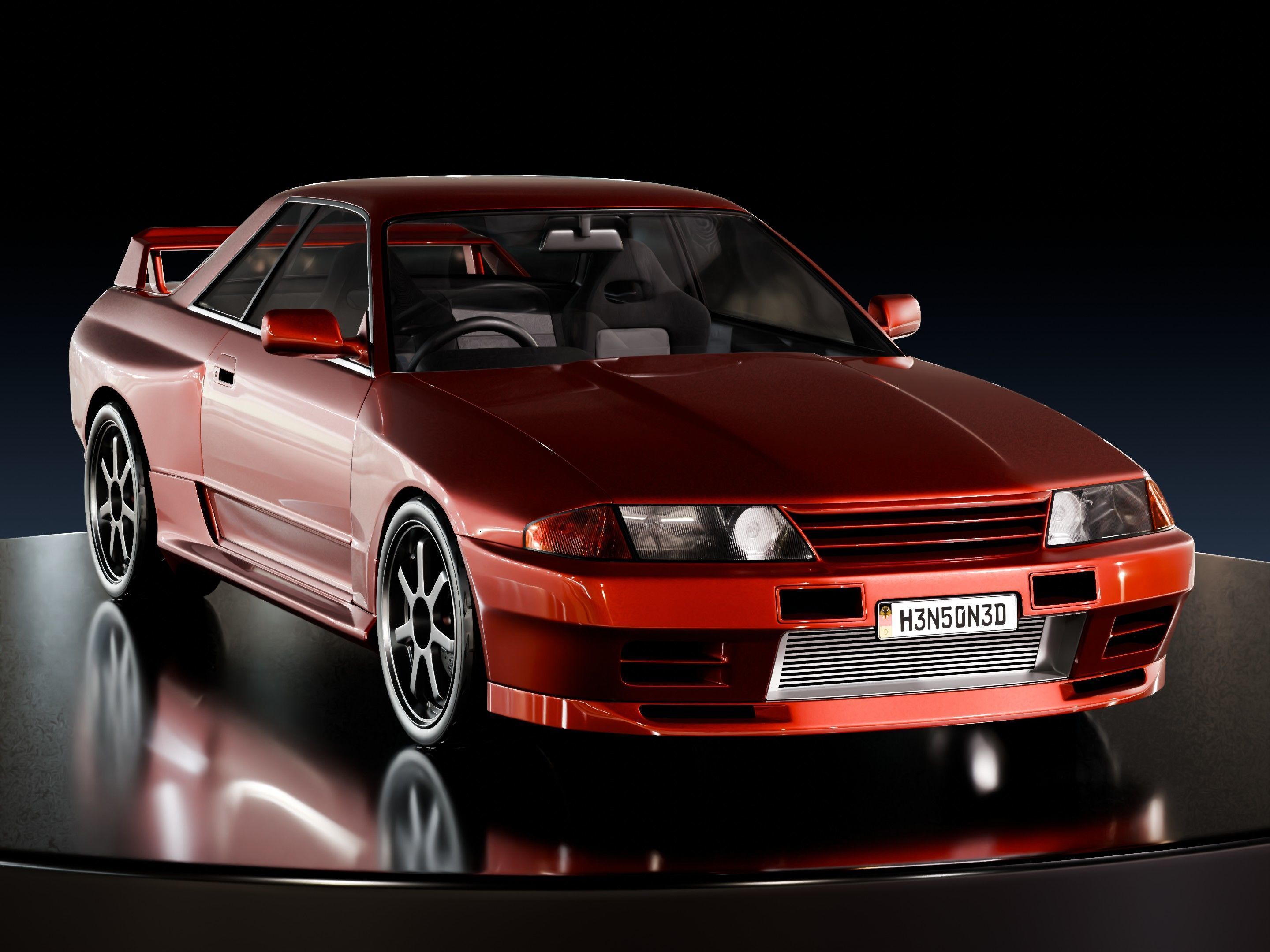 R32 GTR 3D model | CGTrader