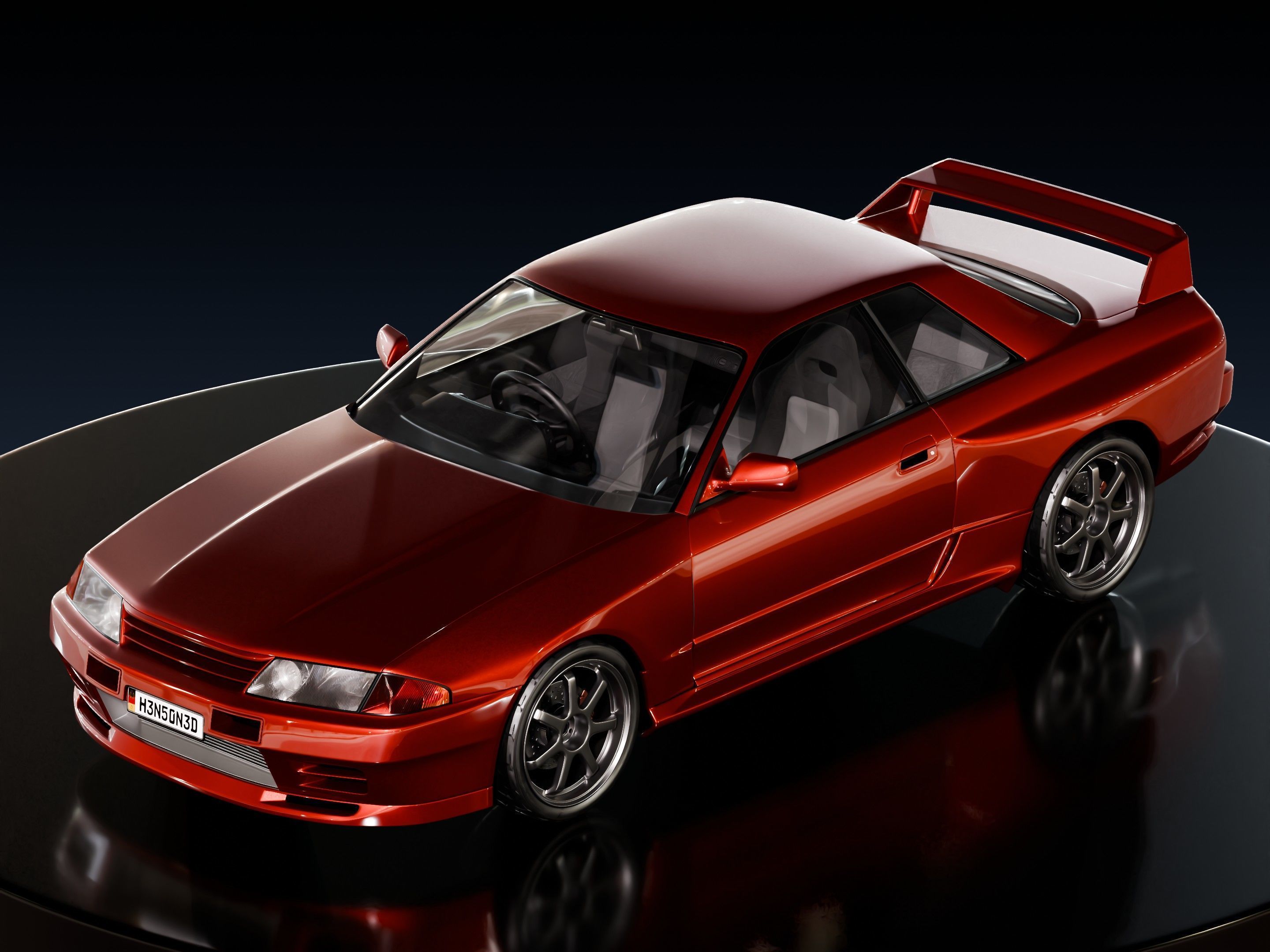 R32 GTR 3D model | CGTrader