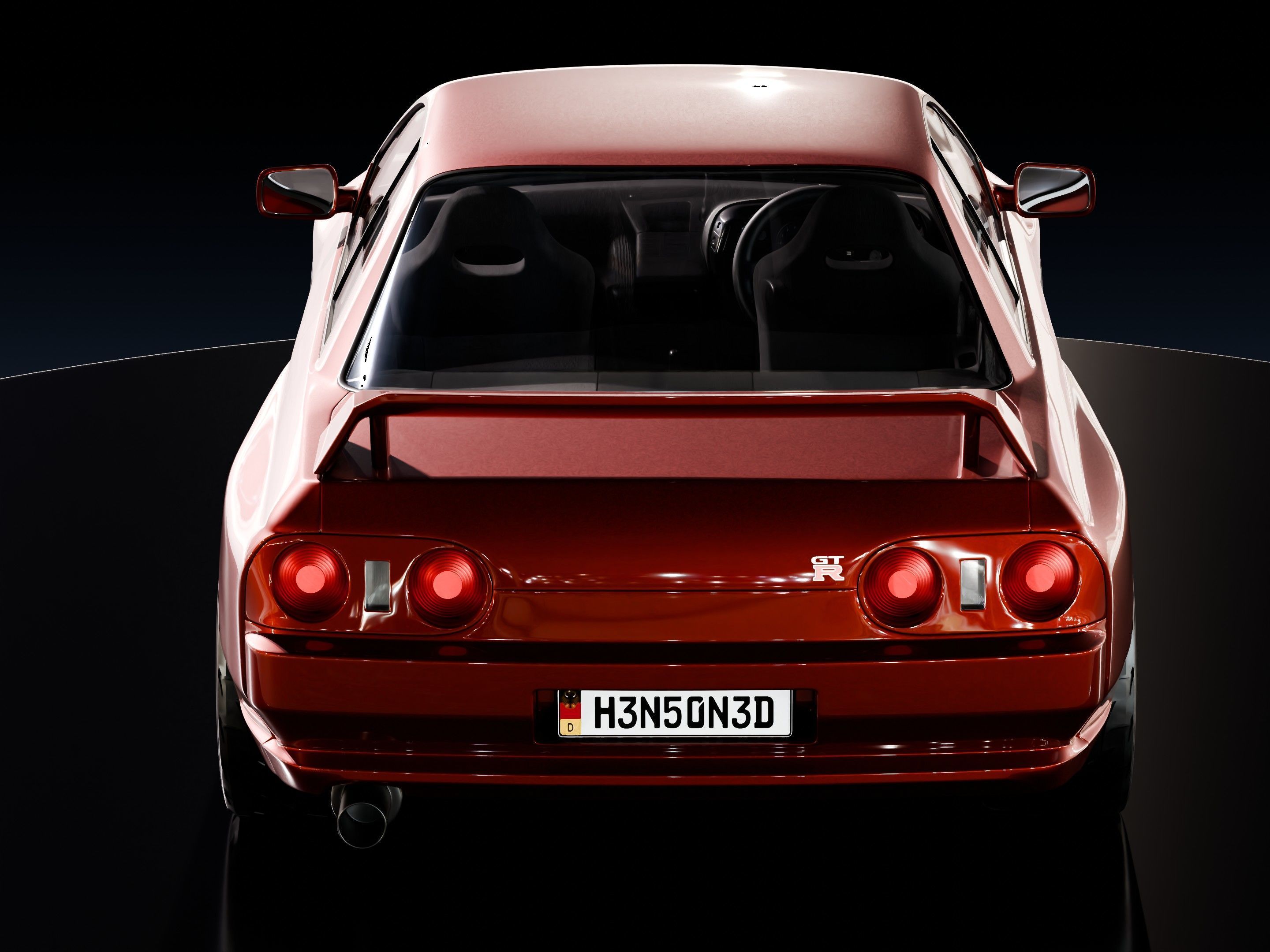 R32 GTR 3D model | CGTrader