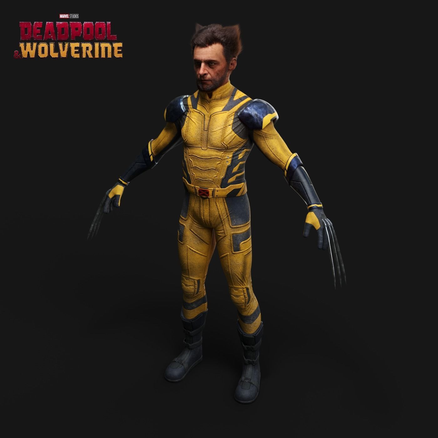 3D model Wolverine MCU Low-poly 3D model VR / AR / low-poly | CGTrader