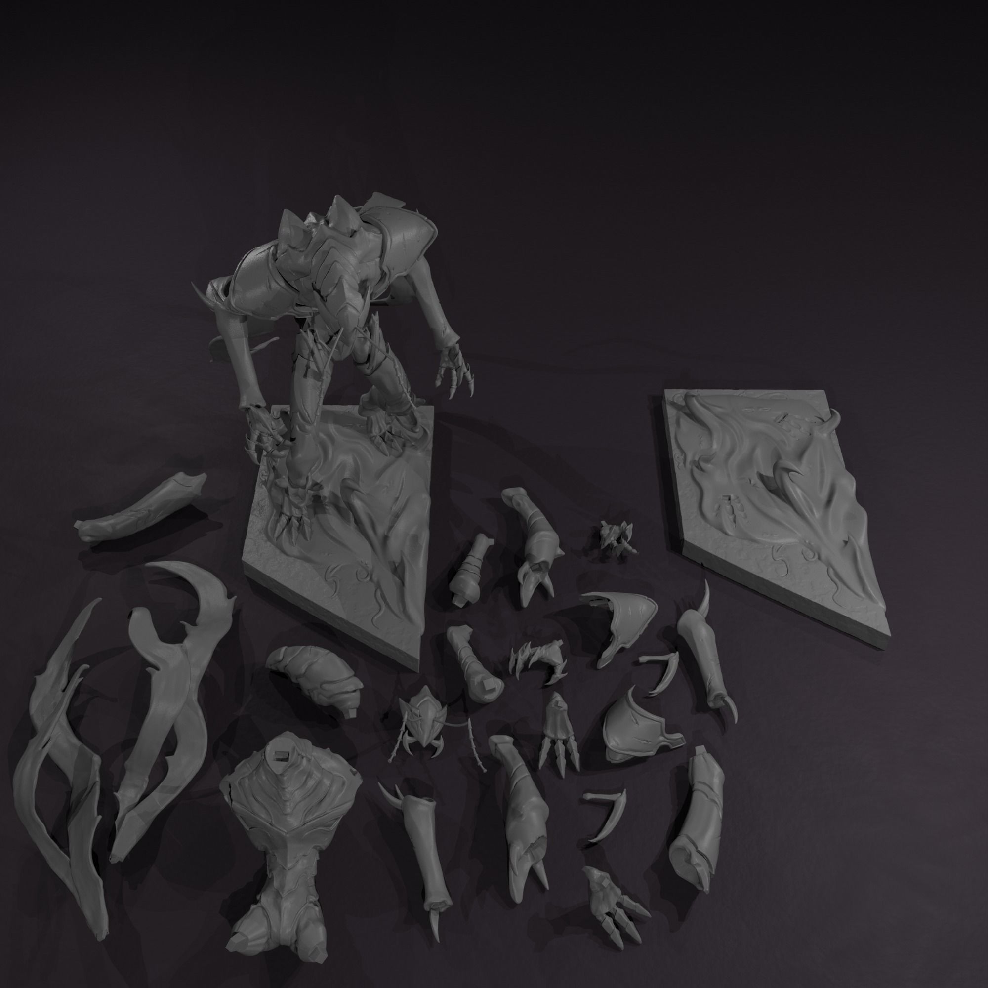 Solo Leveling Diorama 3D model 3D printable | CGTrader