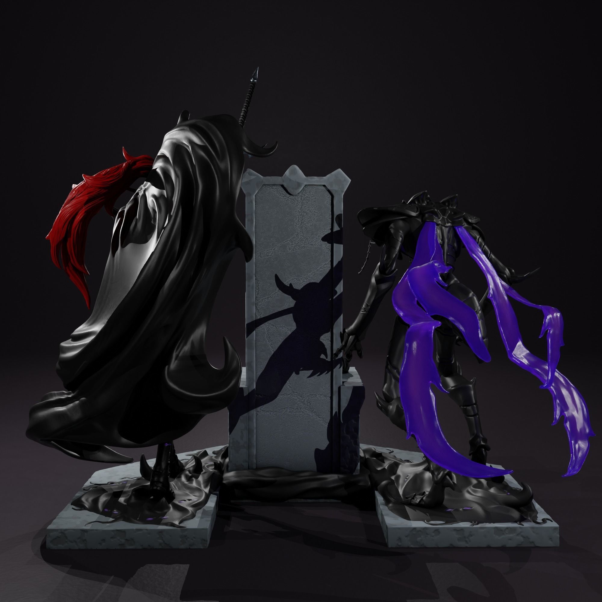 Solo Leveling Diorama 3D model 3D printable | CGTrader