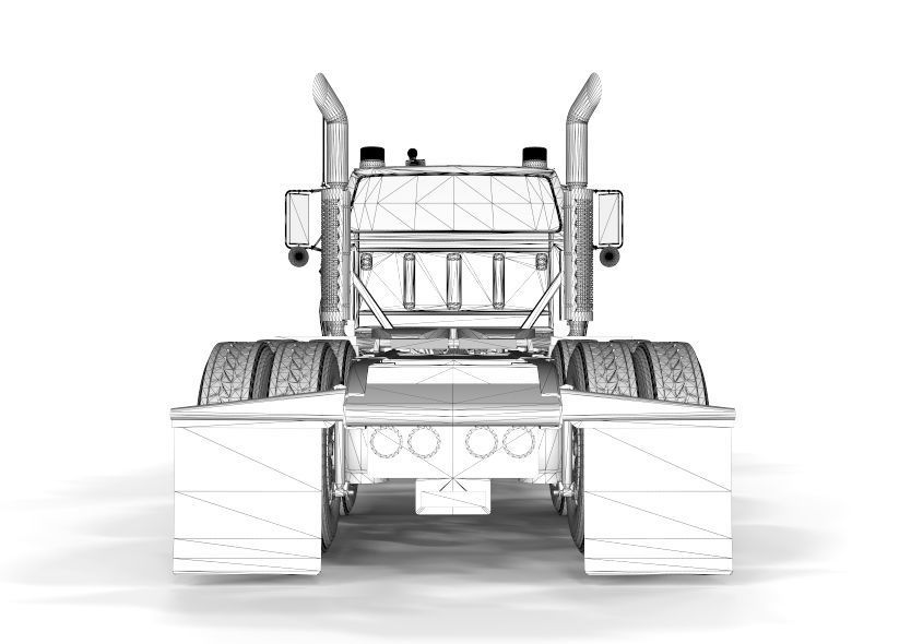 Generic Truck F-750 1978 Extended Cab 3D model | CGTrader