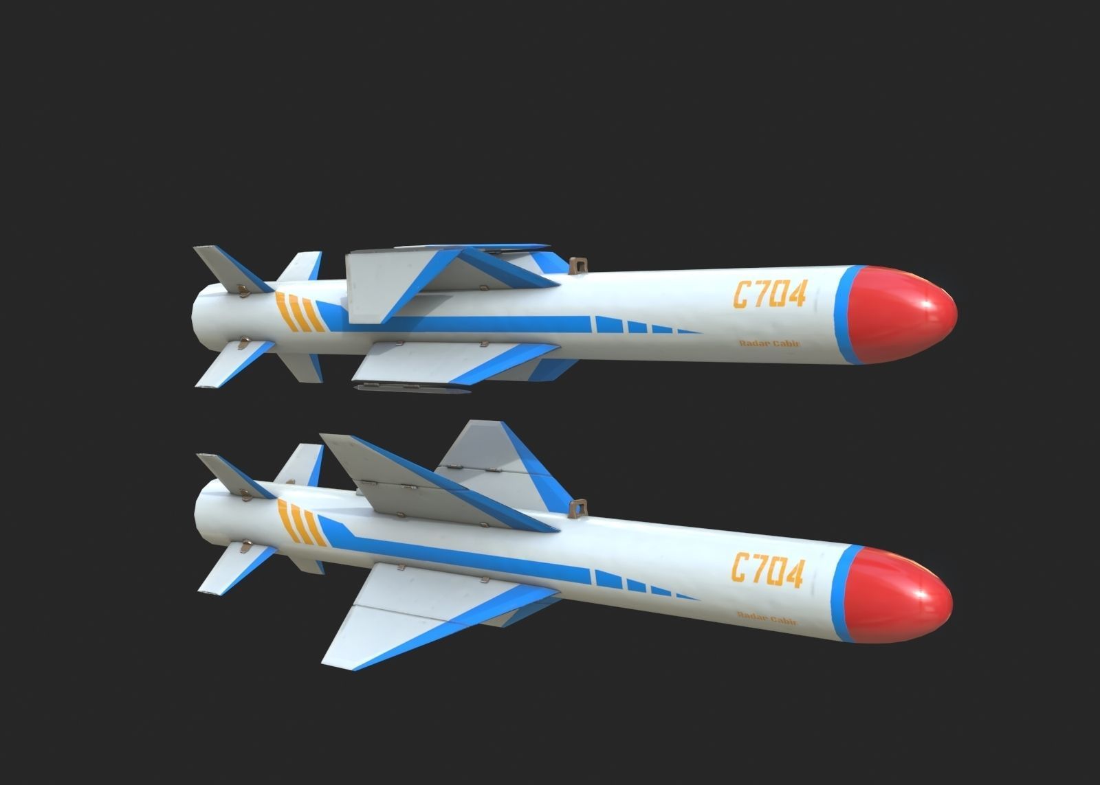 3D model C704 C-704 Air-to-Ground Missile Light Anti-ship Missile VR ...