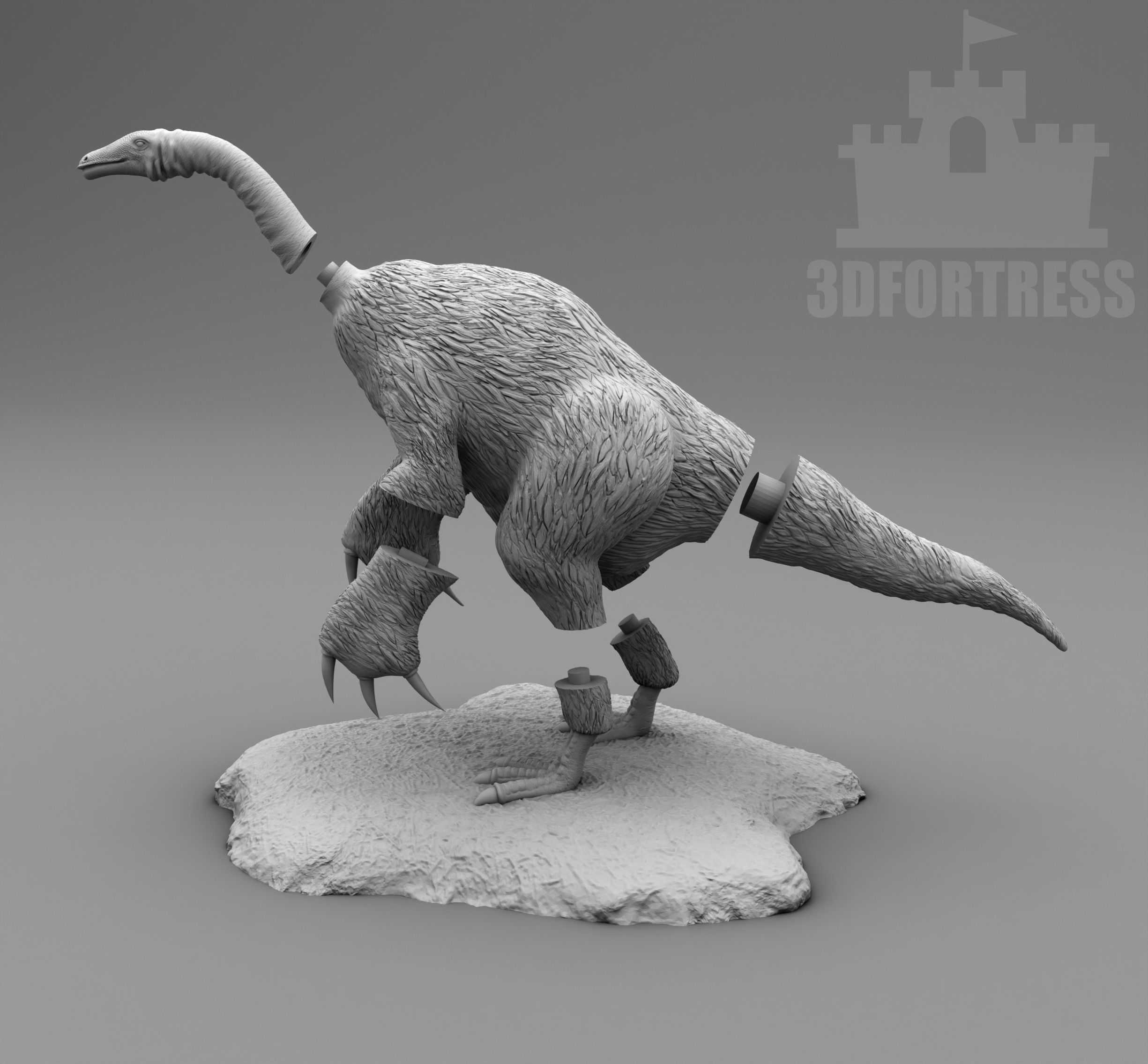 Suzhousaurus 3D model 3D printable | CGTrader