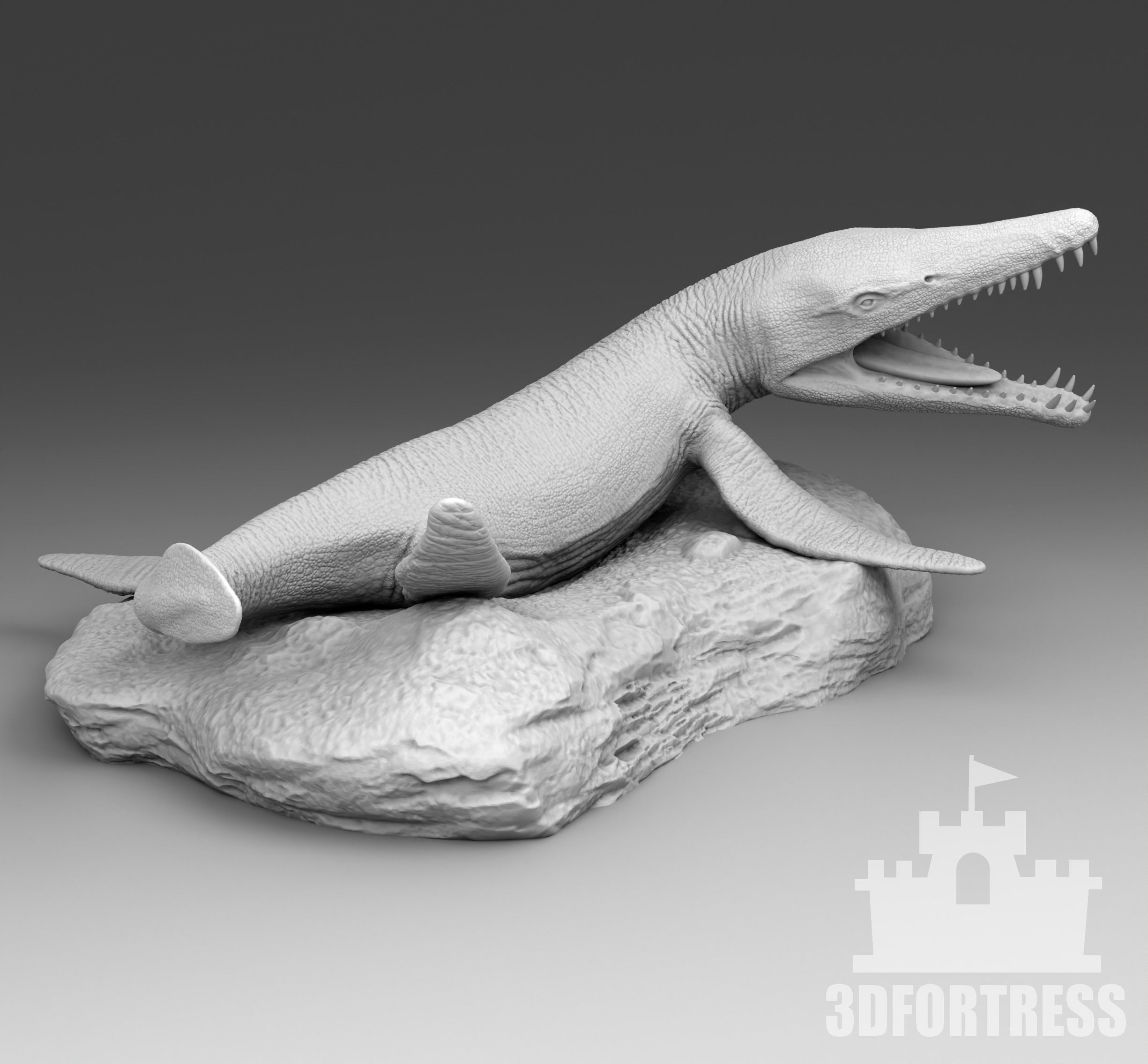 Kronosaurus 3D model 3D printable | CGTrader