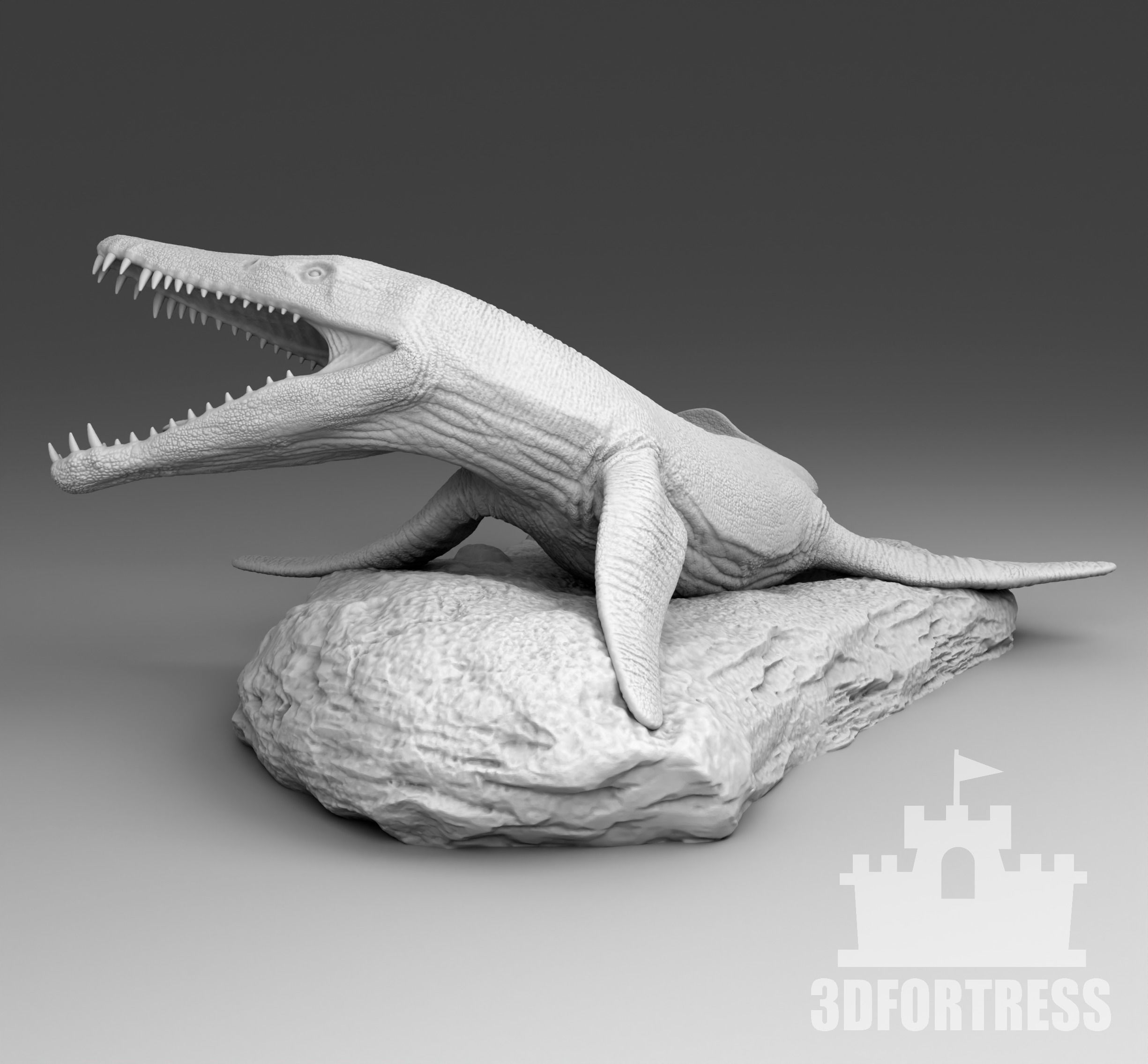 Kronosaurus 3D model 3D printable | CGTrader