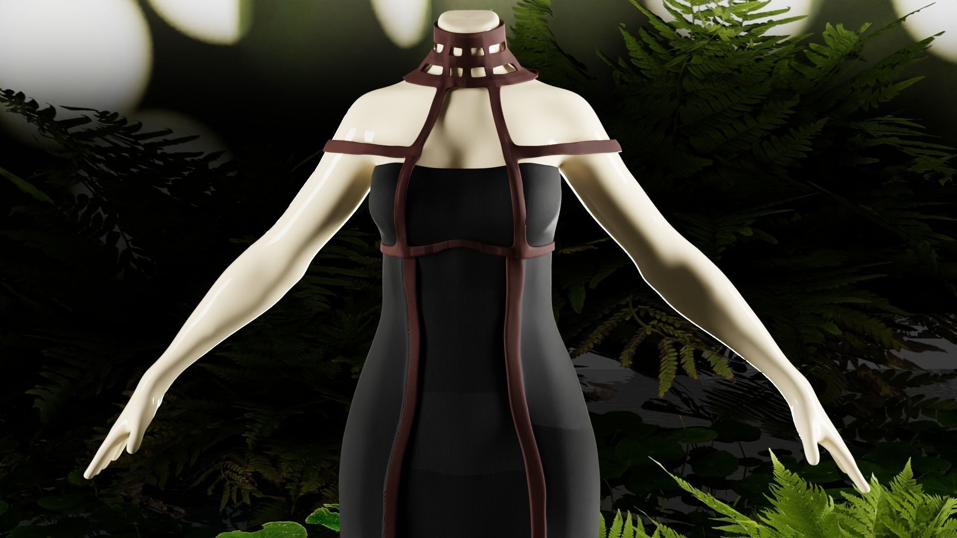 3D model yor forger clothes VR / AR / low-poly | CGTrader