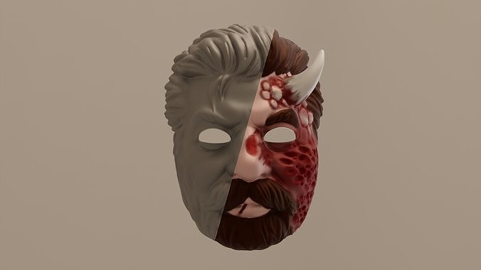 3D Mask free 3D model 3D printable | CGTrader