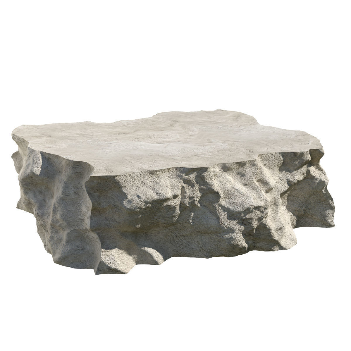 Rock coffee table 120 X 95 cm 3D model | CGTrader