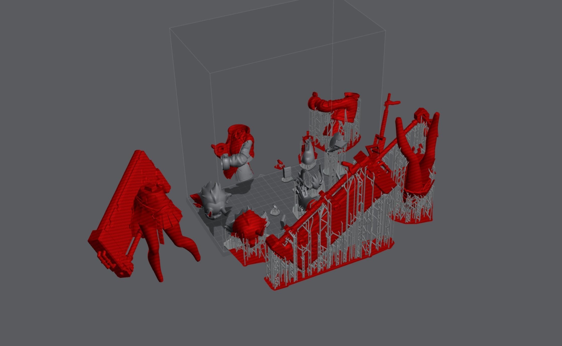 Soukaku Zenless Zone Zero 1 6 3D print model Presupported 3D model 3D ...