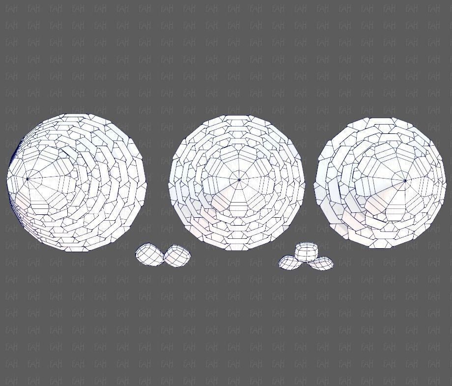 3D model Trees Cartoon V60 VR / AR / low-poly | CGTrader