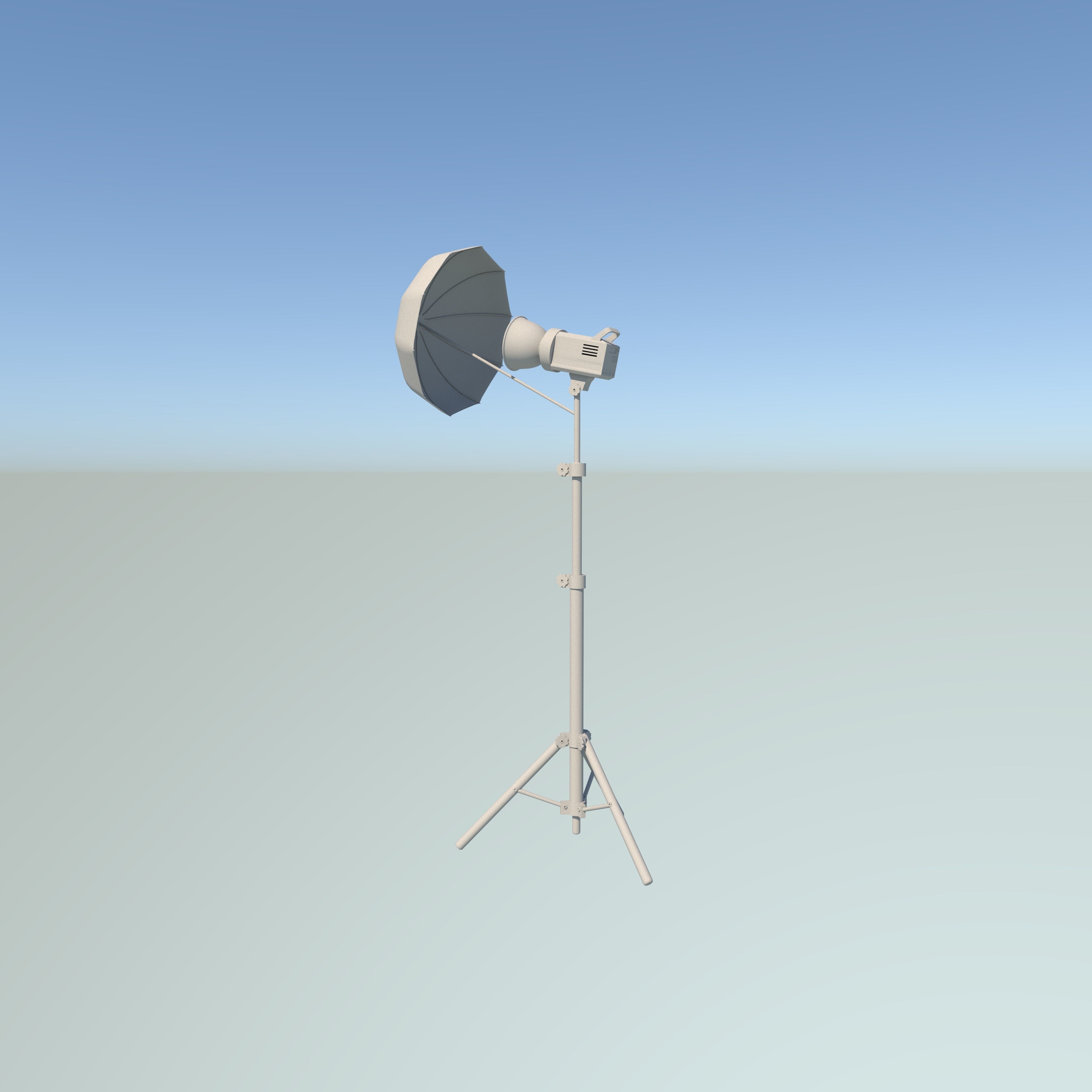 stage softbox 3D model animated | CGTrader