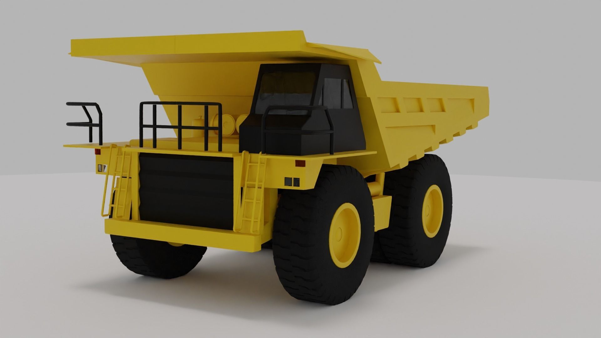 Caterpillar 777D free 3D model | CGTrader