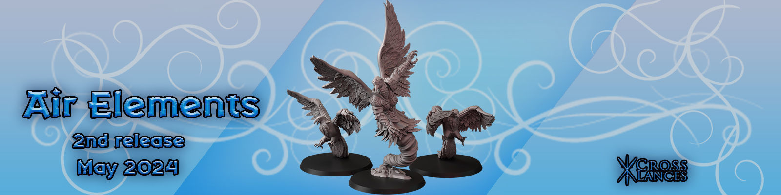 Air elements 3D model 3D printable | CGTrader