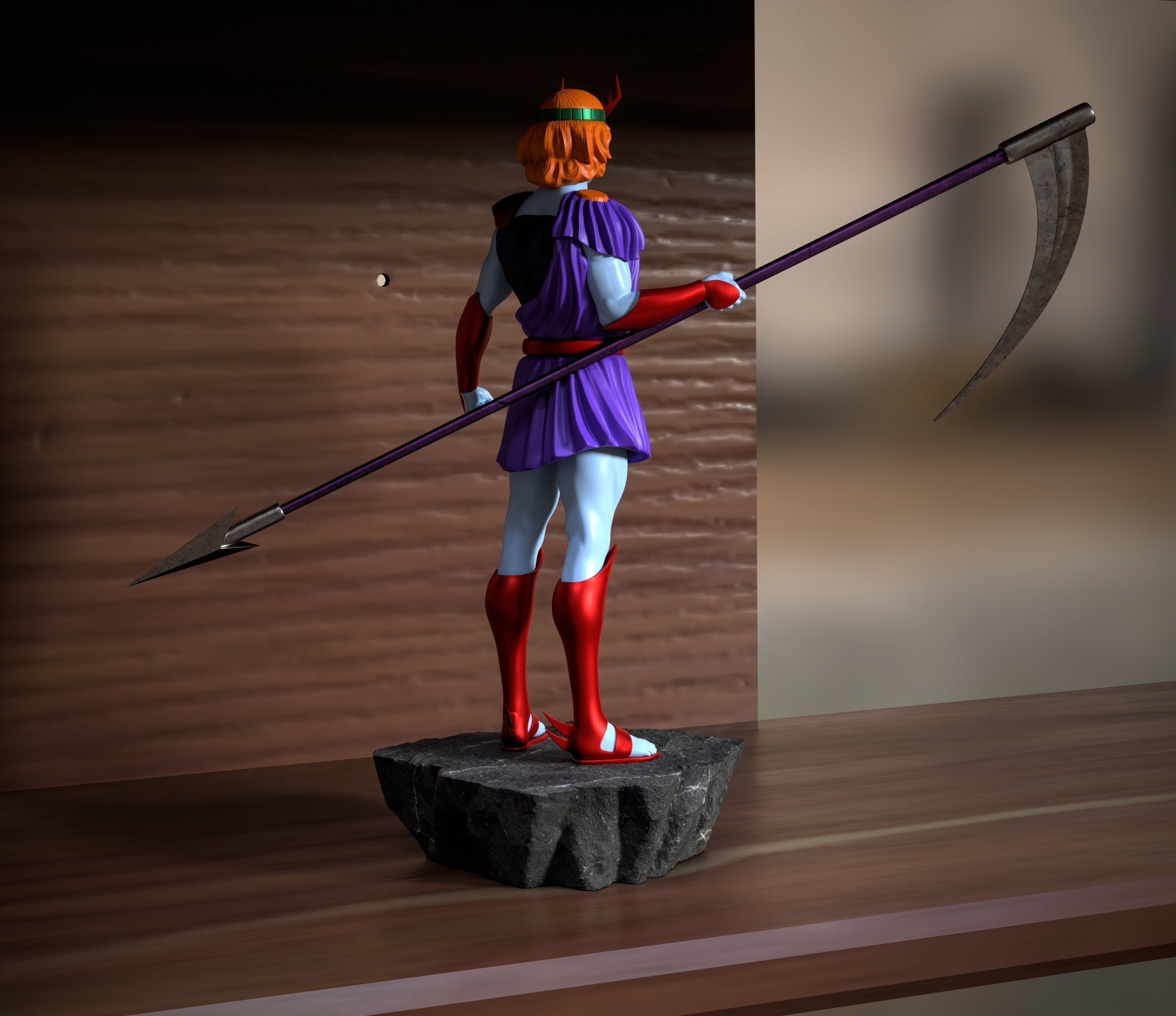 Garuda the vilain for the anime Combattler V 3D model 3D printable ...