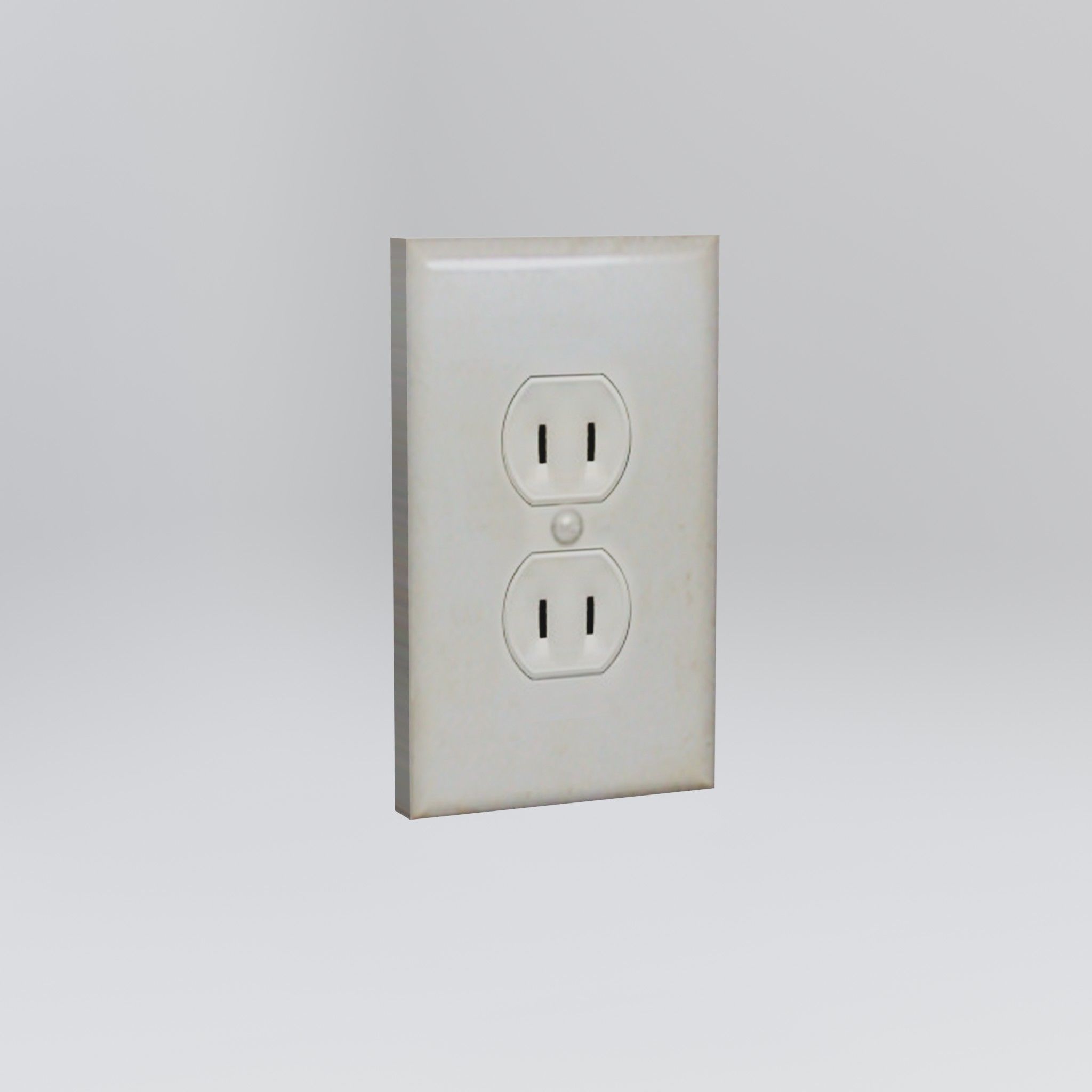 3D model Electricity Wall Outlet VR / AR / low-poly | CGTrader