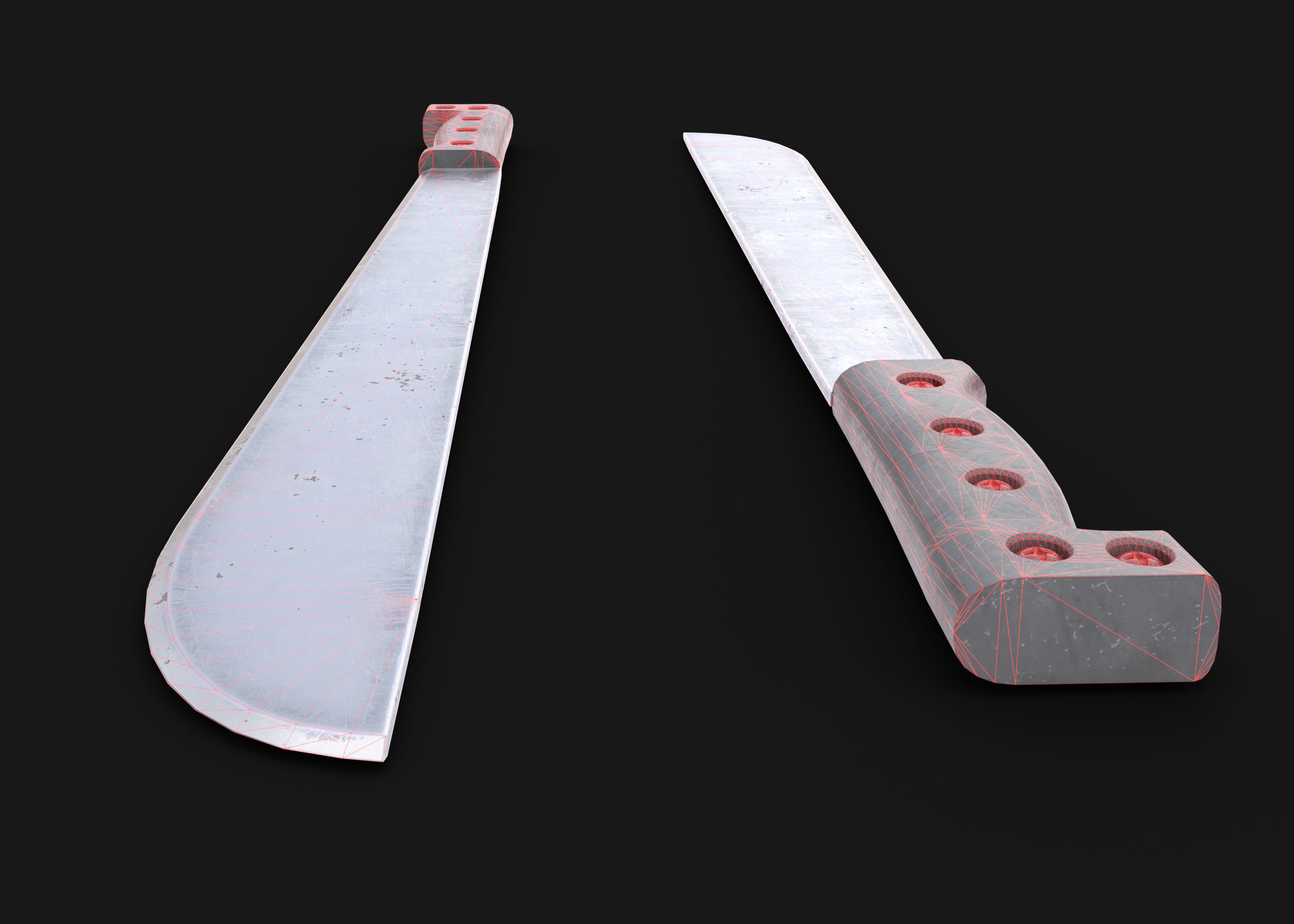 3D model Jason Voorhees machete VR / AR / low-poly | CGTrader