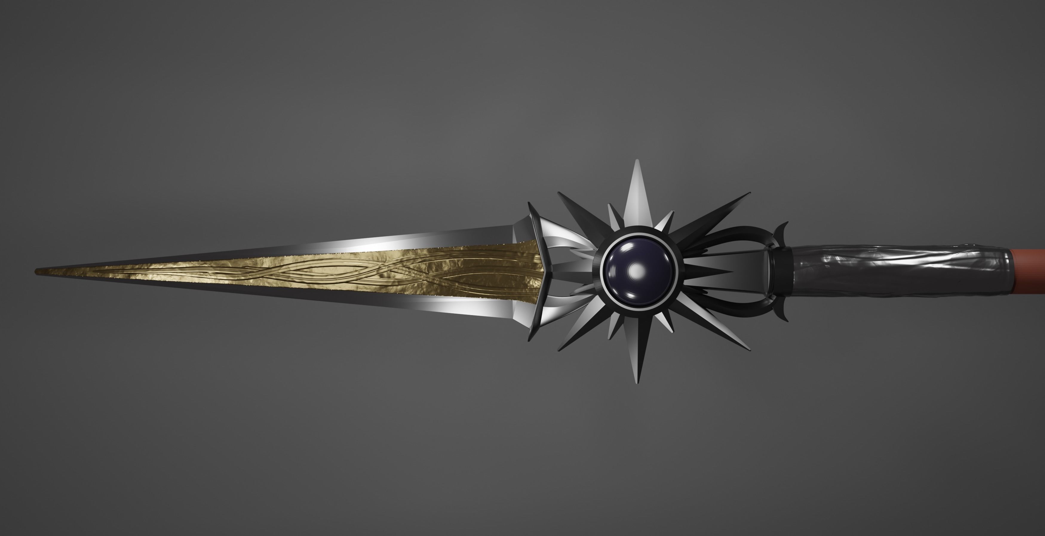 Selune spear of night 3D model 3D printable | CGTrader