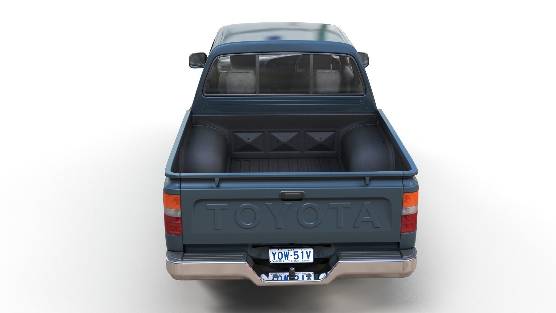 3D model Toyota Hilux 4 door pickup VR / AR / low-poly | CGTrader