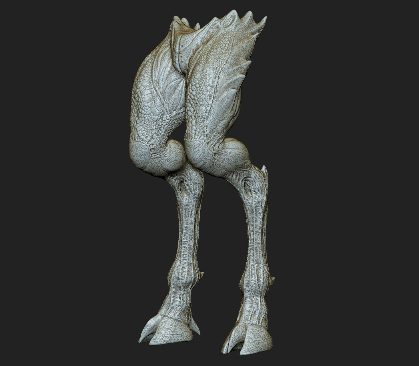 24 Creature Monster Demon Legs 3D model | CGTrader