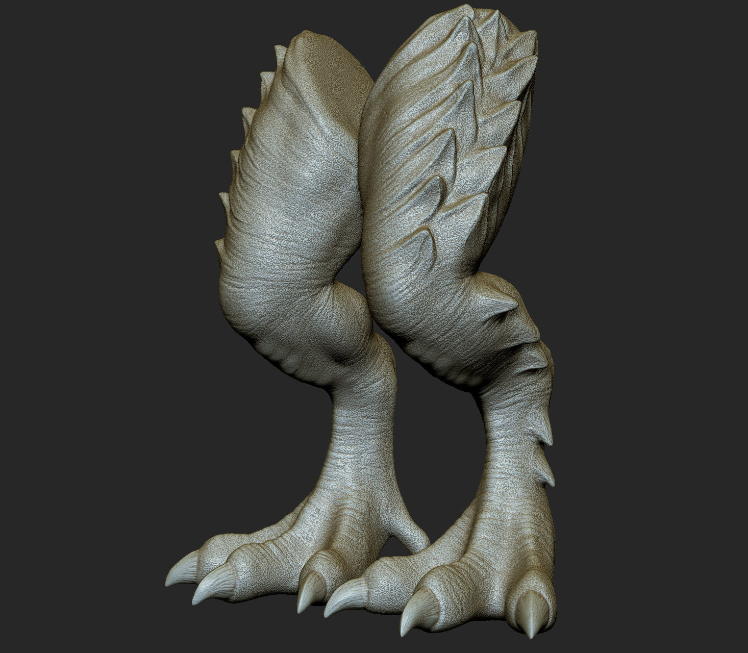 24 Creature Monster Demon Legs 3D model | CGTrader