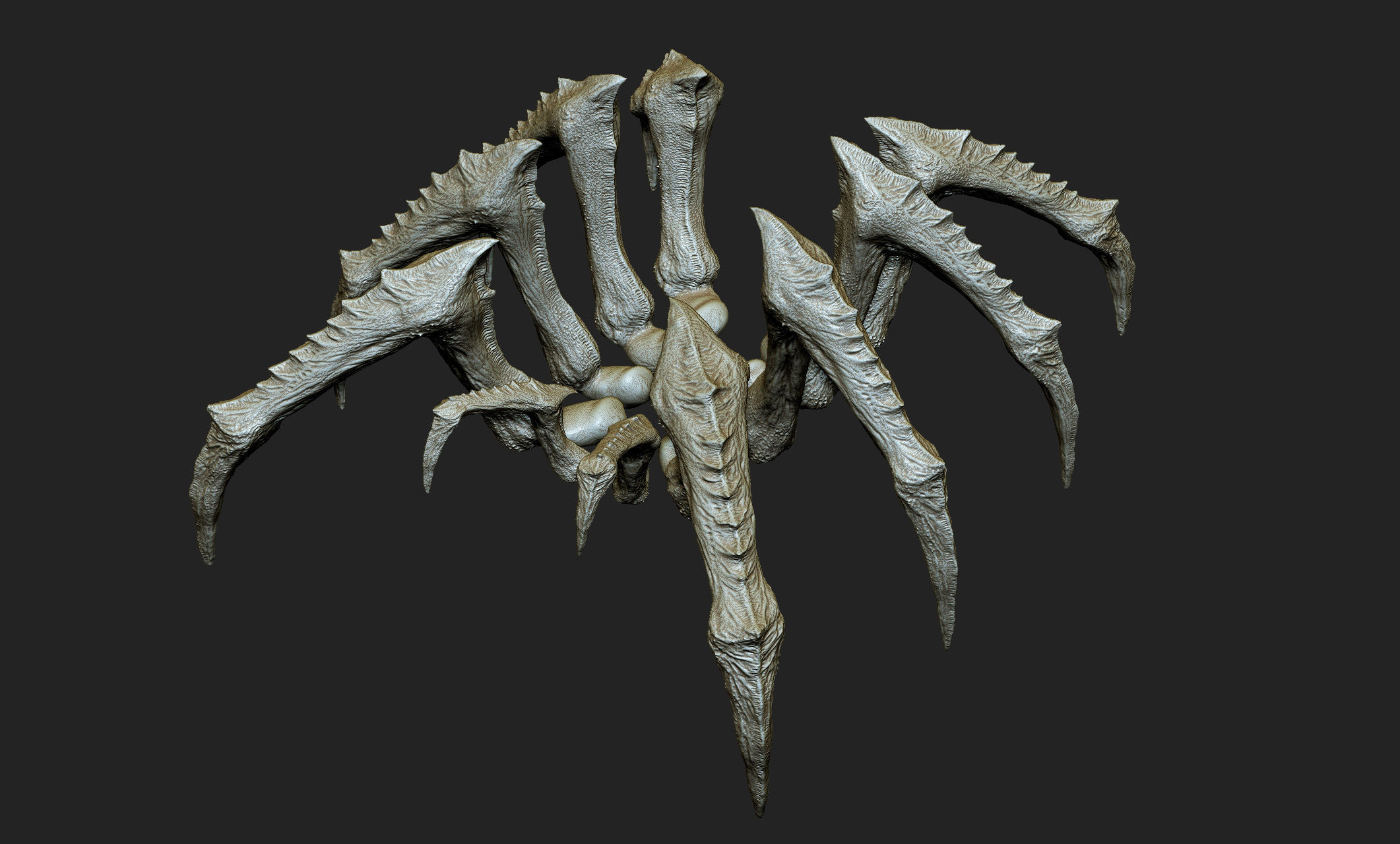 24 Creature Monster Demon Legs 3D model | CGTrader