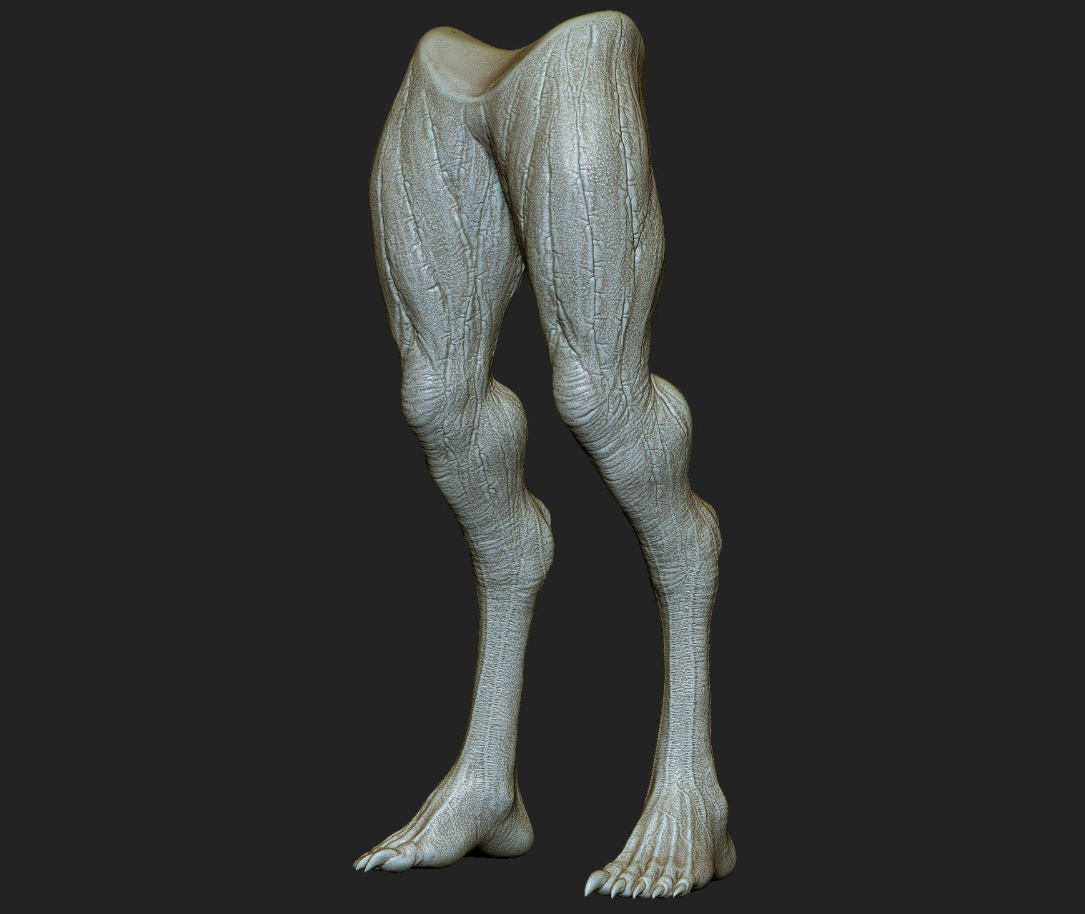 24 Creature Monster Demon Legs 3D model | CGTrader