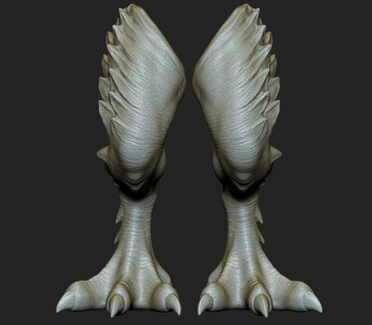 24 Creature Monster Demon Legs 3D model | CGTrader